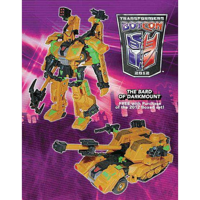 Transformers Botcon Exclusives Straxus The Bard of Darkmount Action ...