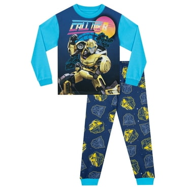 Transformers Boys Optimus Prime Pajamas BLACK Sizes 4-10 - Walmart.com