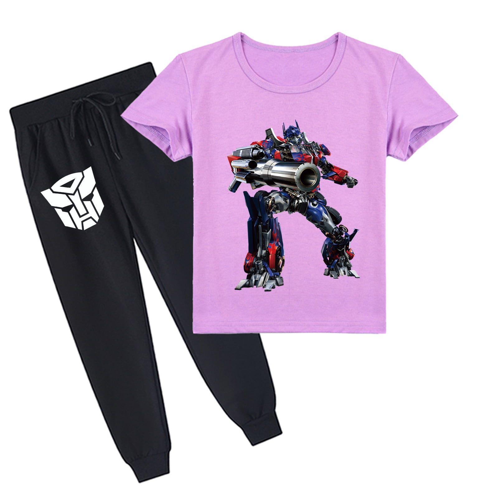 Transformers Boys' Cool Summer Fashion: Short Sleeve T-shirt and Well ...
