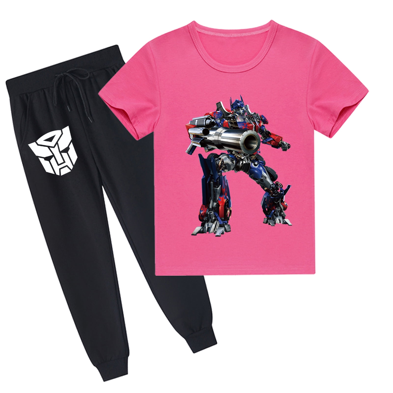 Transformers Boys' Cool Summer Fashion: Short Sleeve T-shirt and Well ...