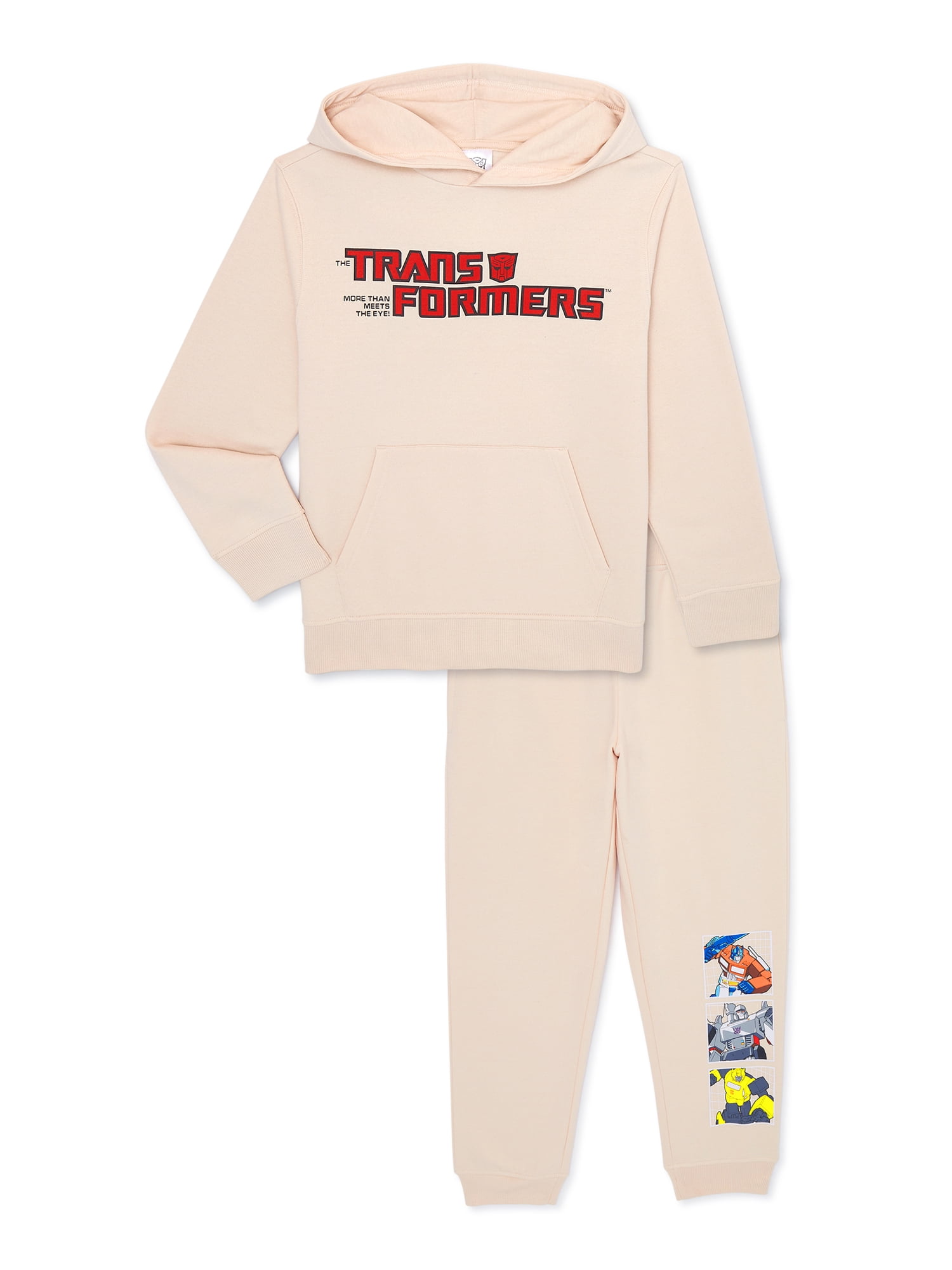 Transformers Boys Graphic Hoodie & Jogger Pant Set, 2-Piece, Sizes XS ...