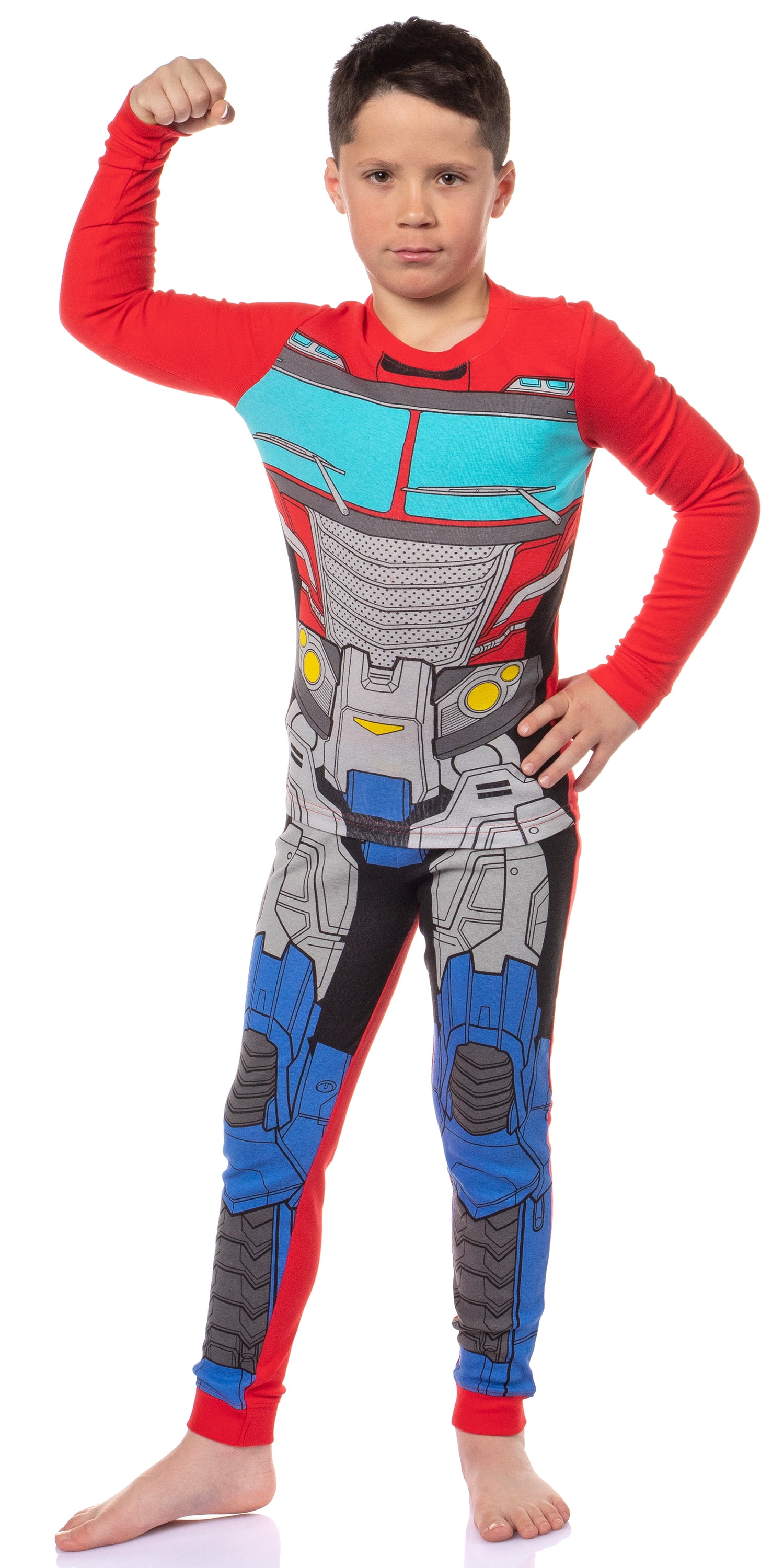 Transformers Boys' Optimus Prime Costume Character TV Show Sleep Pajama ...
