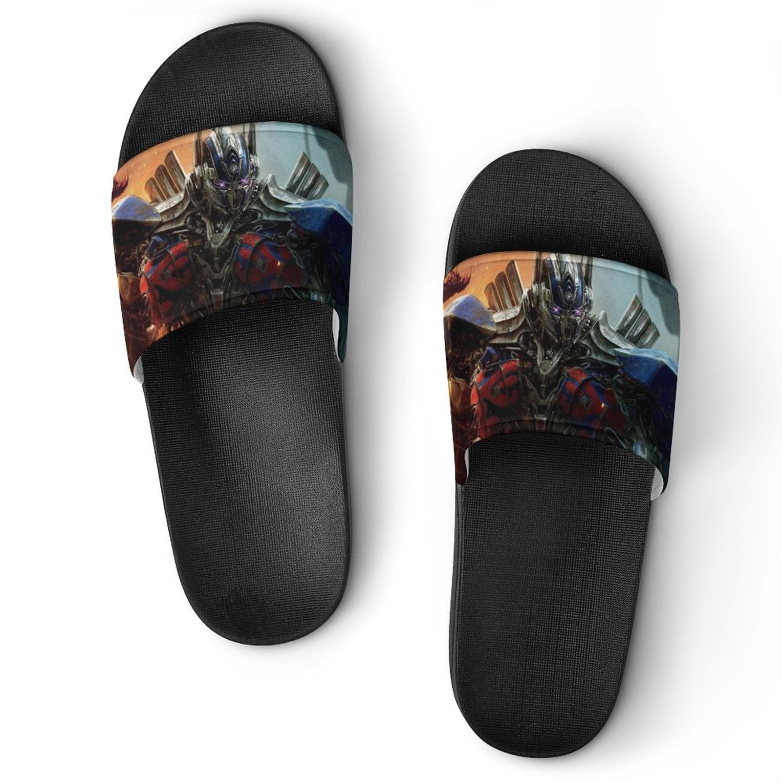 Transformers Boys Slide Sandals, Comfort Casual Pool Slide Outdoor ...