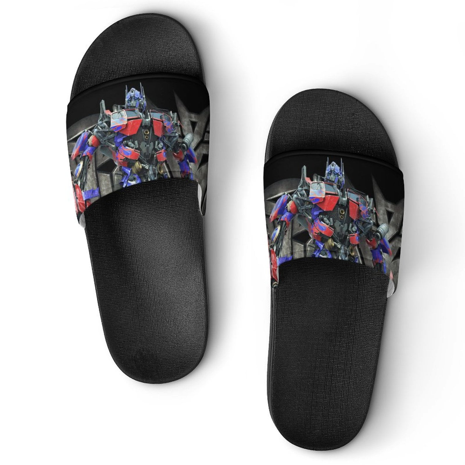 Transformers Boys Slide Sandals, Comfort Casual Pool Slide Outdoor ...
