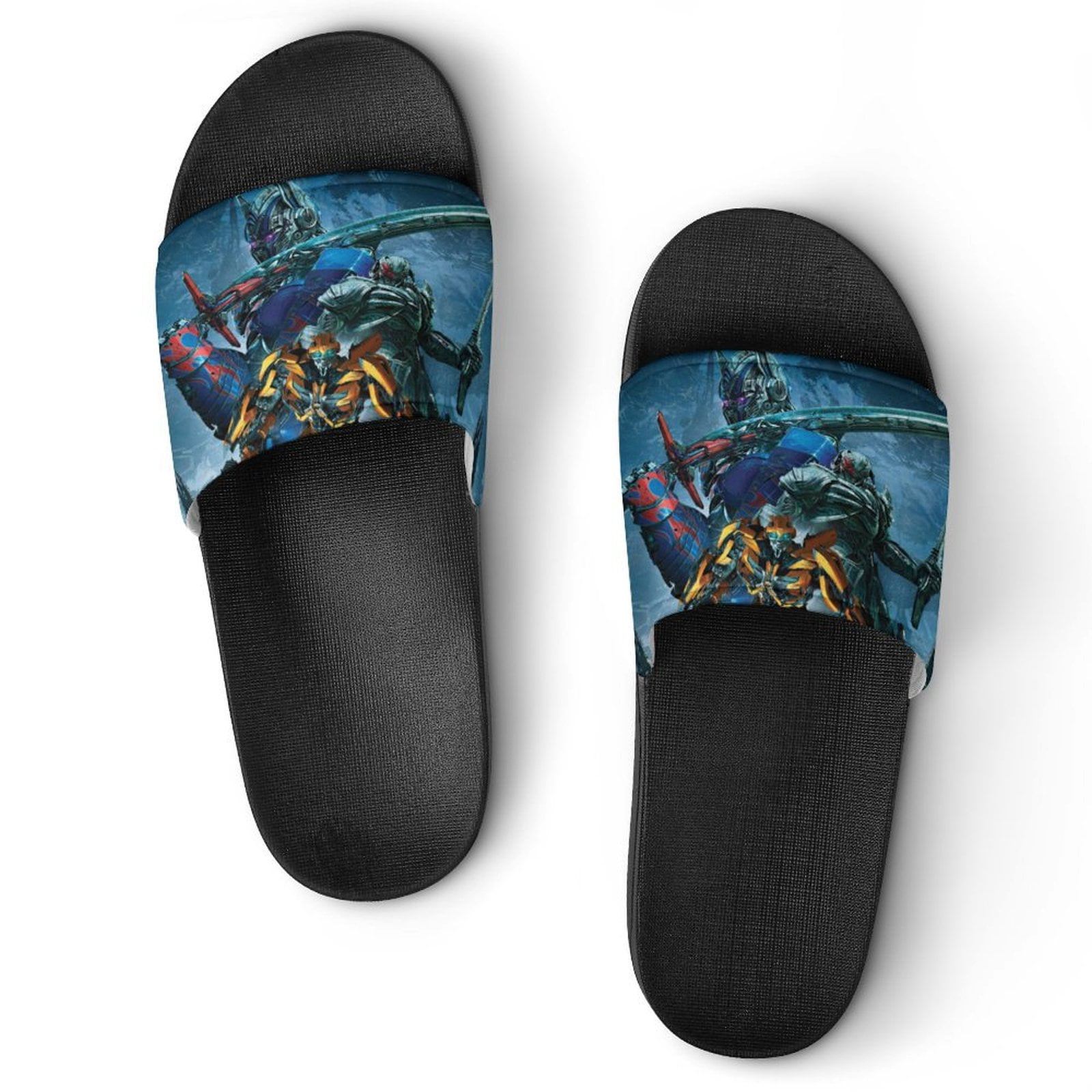 Transformers Boys Slide Sandals, Comfort Casual Pool Slide Outdoor ...