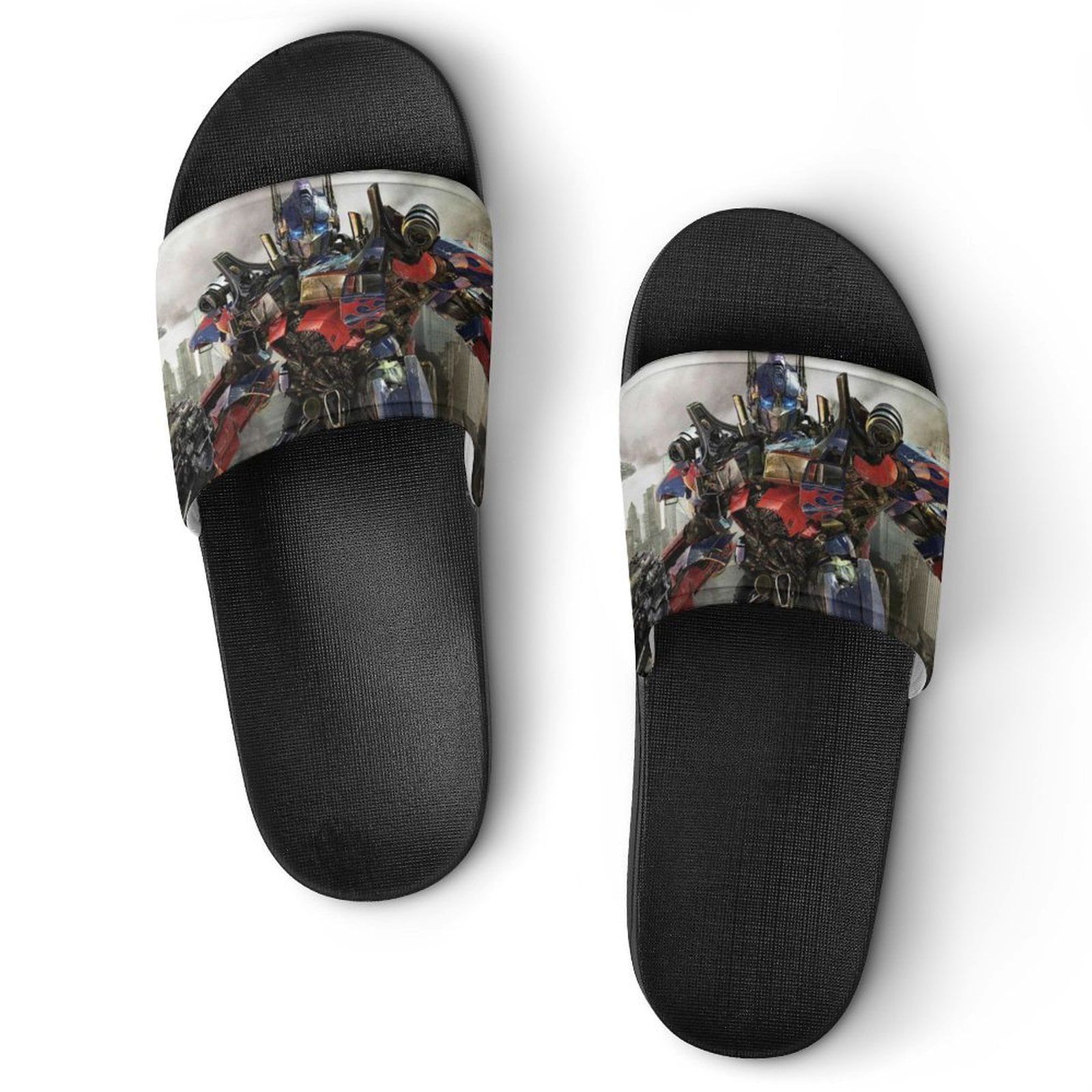 Transformers Boys Slide Sandals, Comfort Casual Pool Slide Outdoor ...