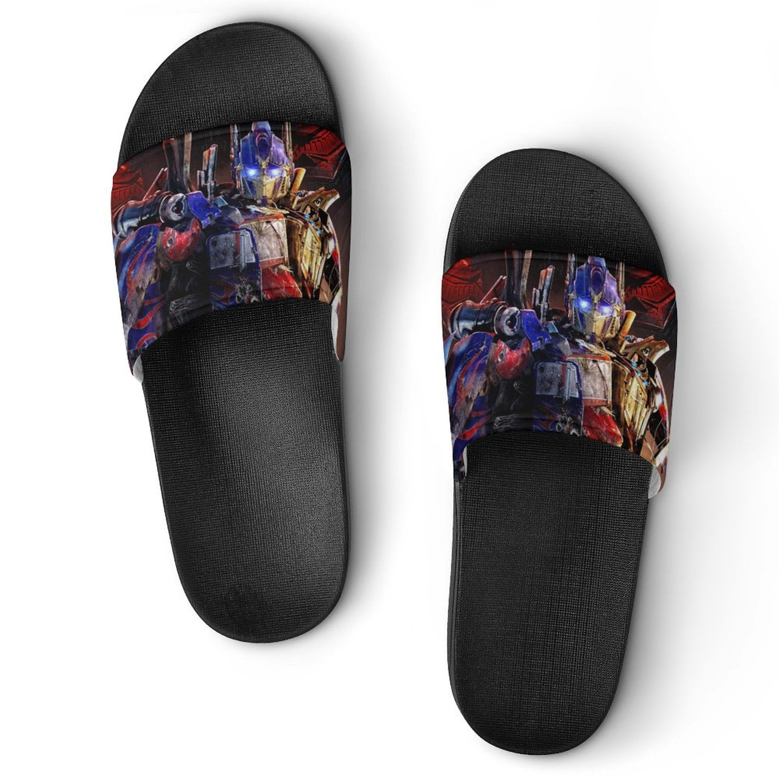 Transformers Boys Slide Sandals, Comfort Casual Pool Slide Outdoor ...