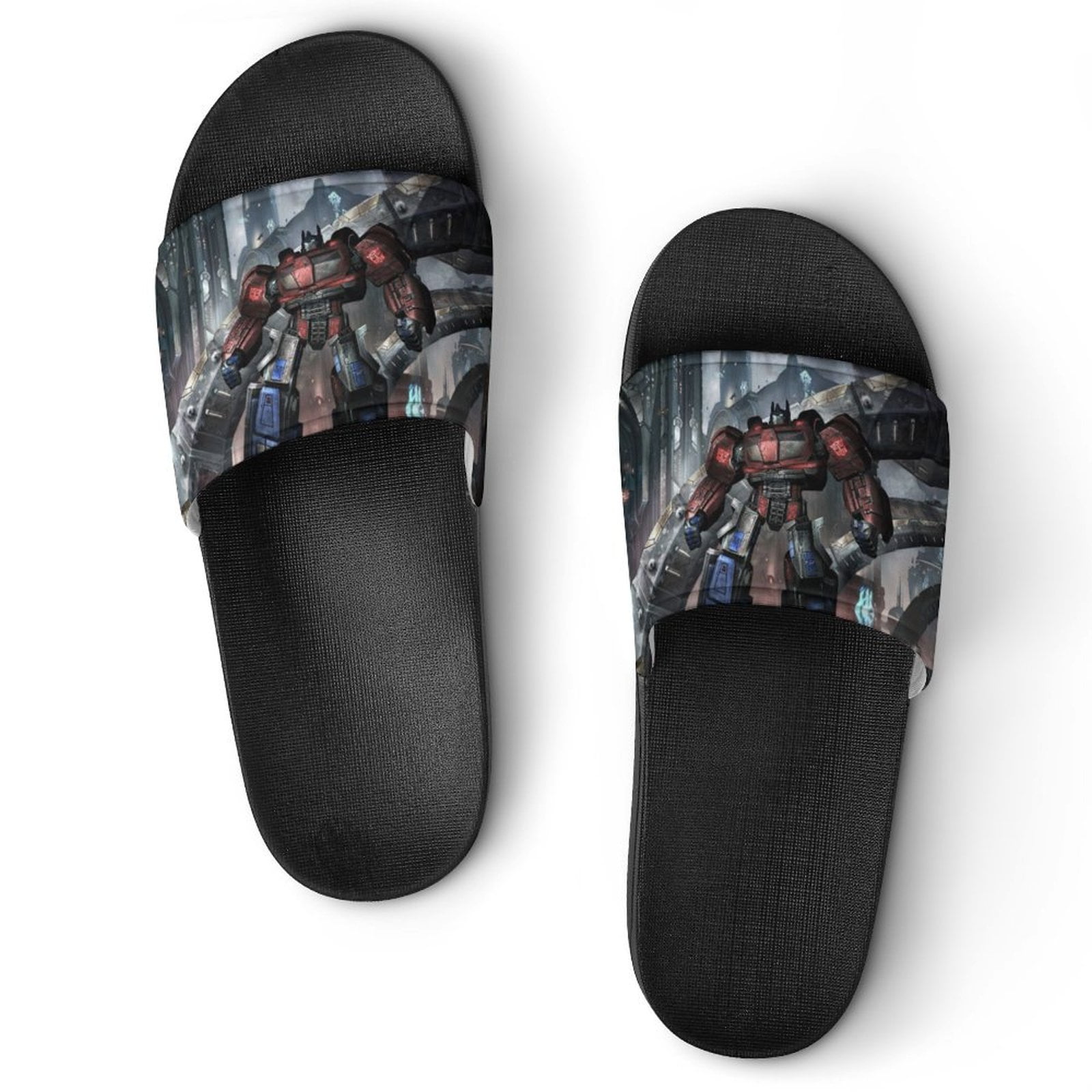 Transformers Boys Slide Sandals, Comfort Casual Pool Slide Outdoor ...