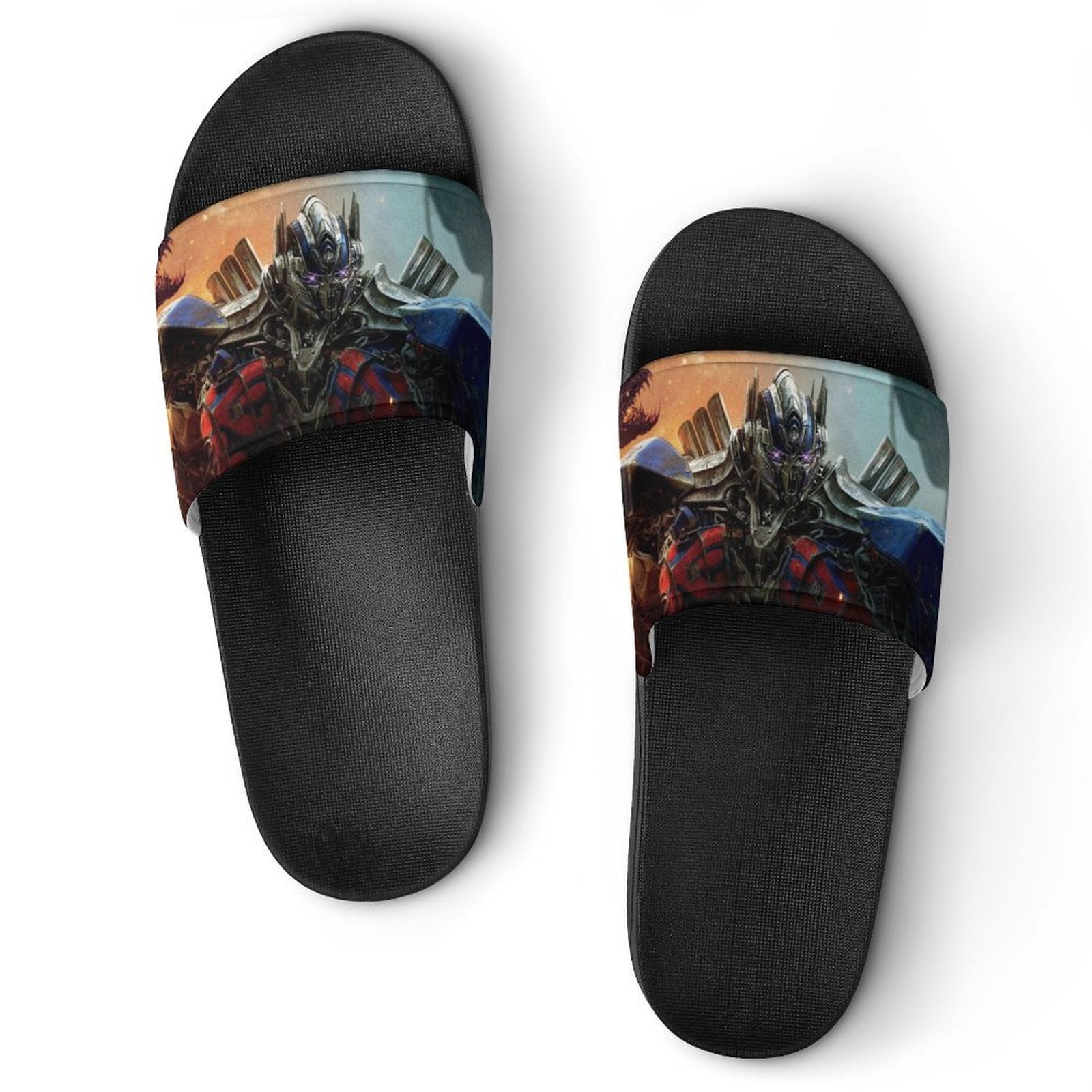 Transformers Boys Slide Sandals, Comfort Casual Pool Slide Outdoor ...