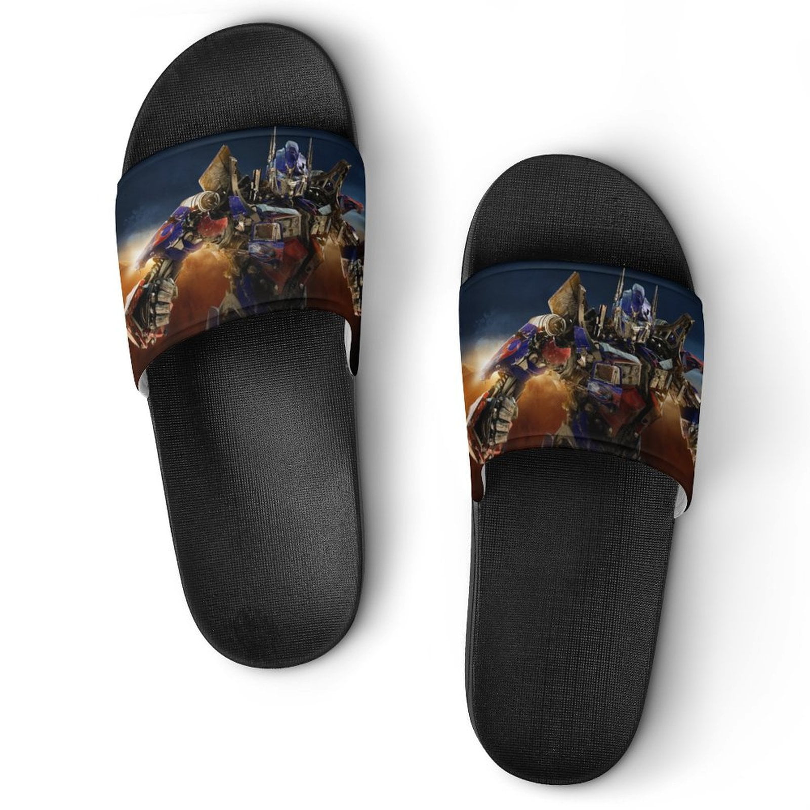 Transformers Boys Slide Sandals, Comfort Casual Pool Slide Outdoor ...