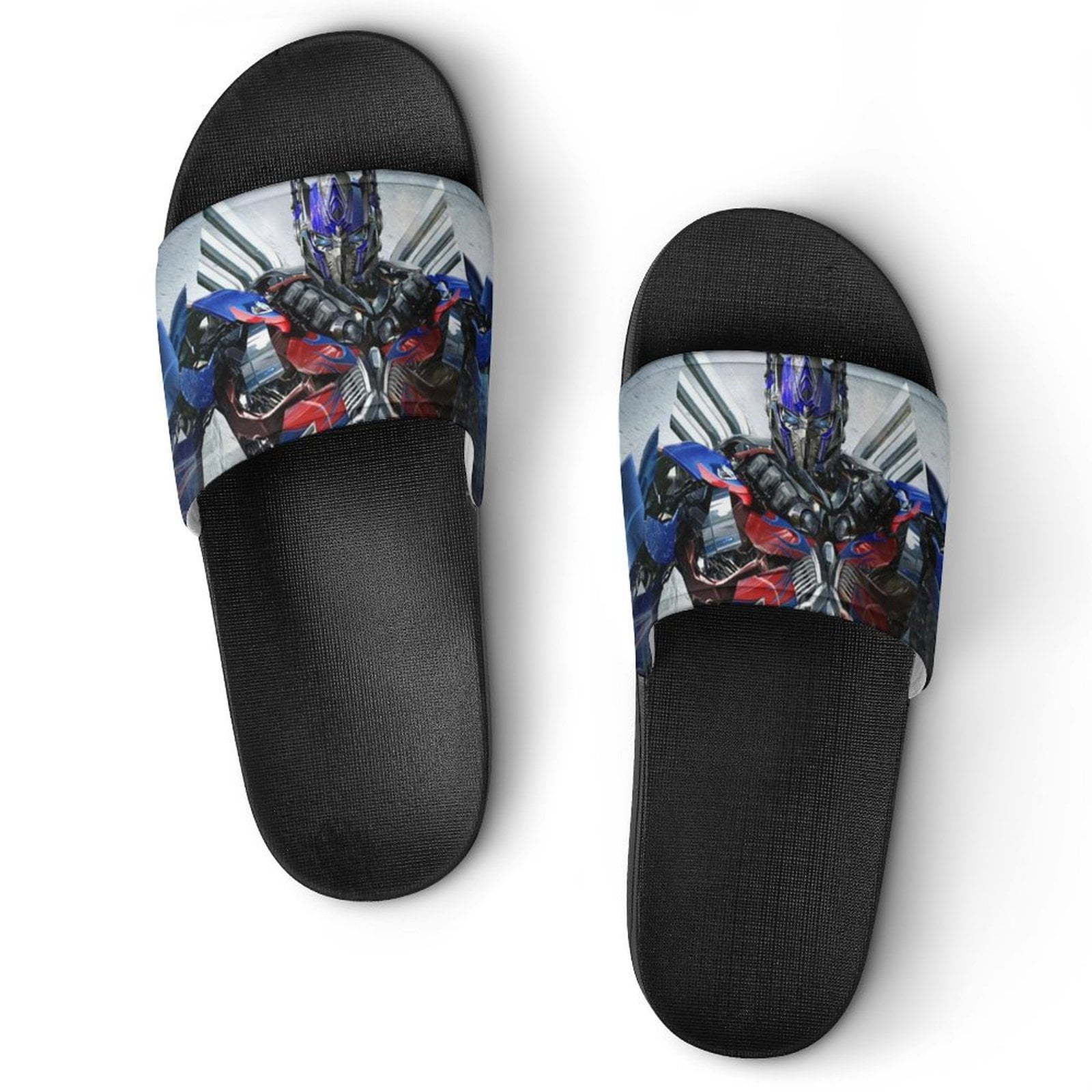 Transformers Boys Slide Sandals, Comfort Casual Pool Slide Outdoor ...