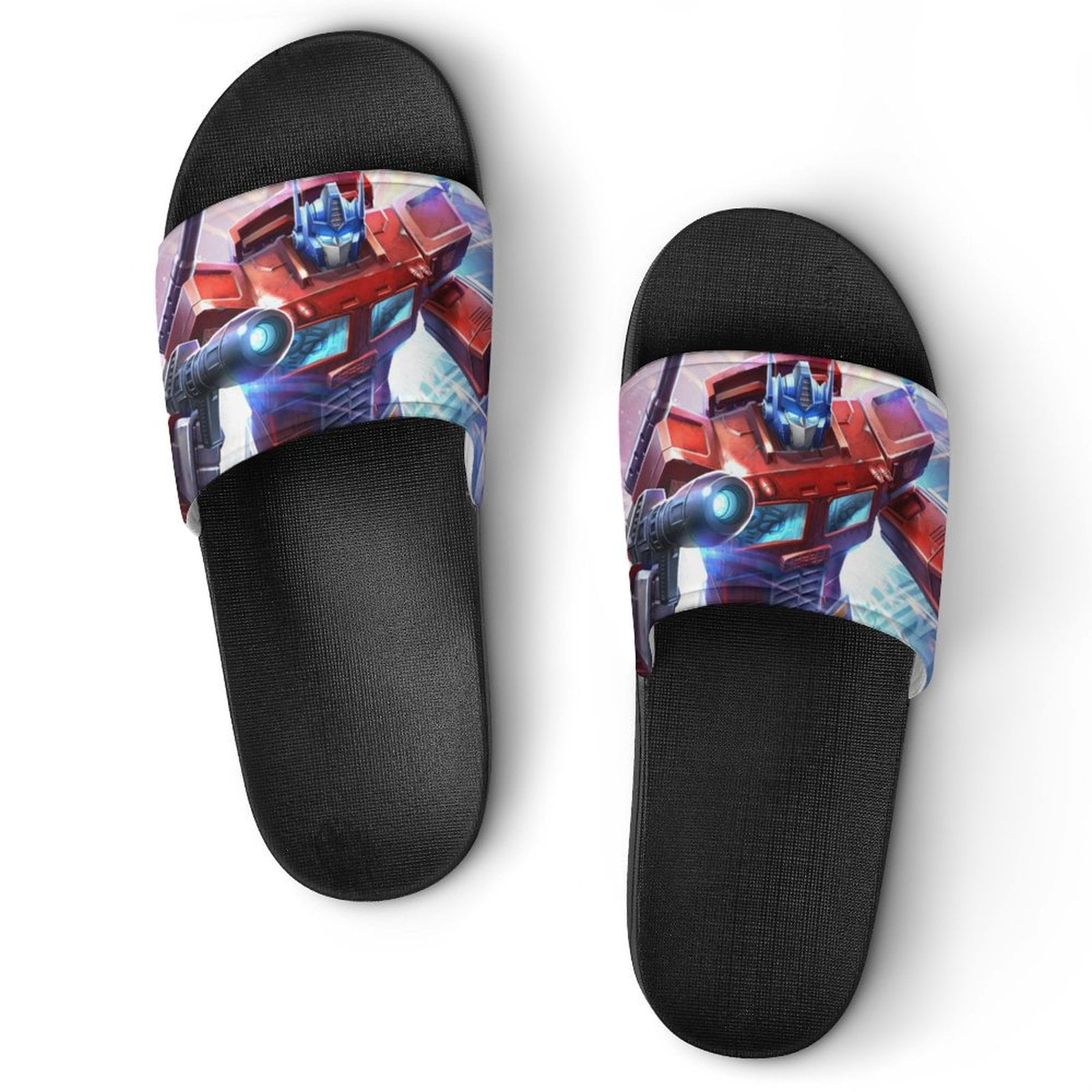 Transformers Boys Slide Sandals, Comfort Casual Pool Slide Outdoor ...