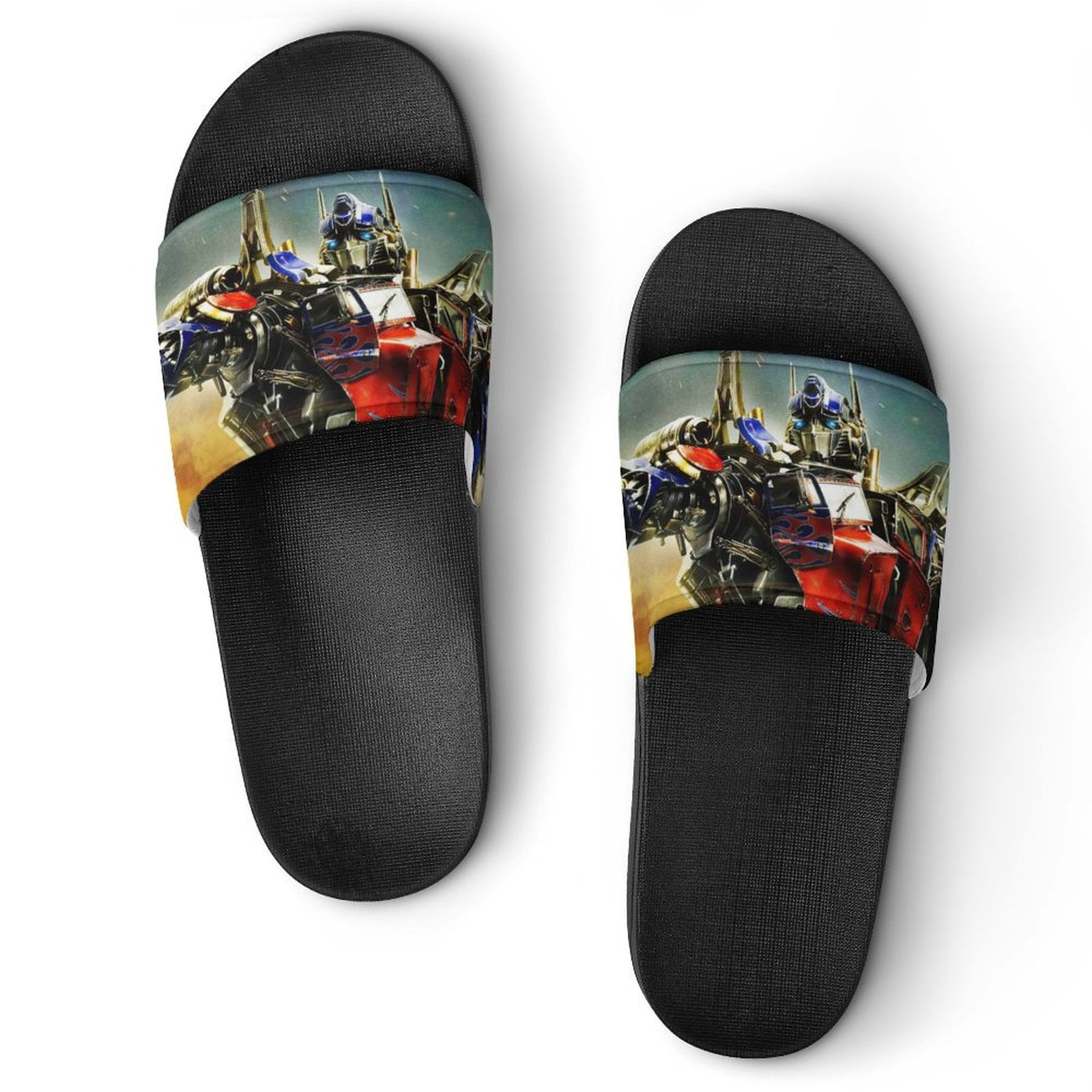 Transformers Boys Slide Sandals, Comfort Casual Pool Slide Outdoor ...