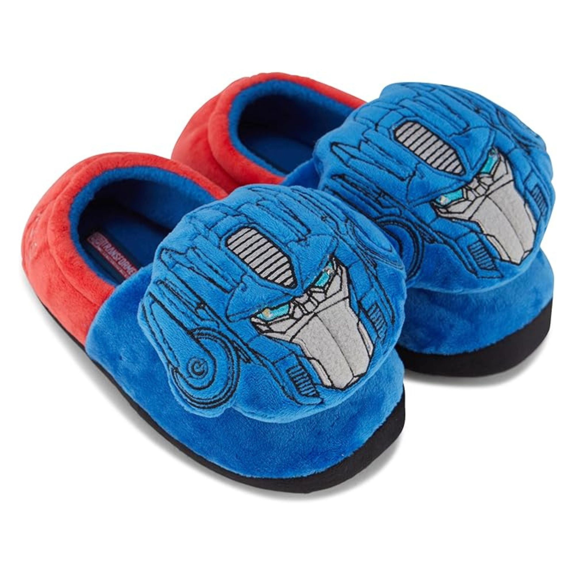 Transformers Boys Slippers, Squishy 3D Plush Optimus Prime Indoor ...