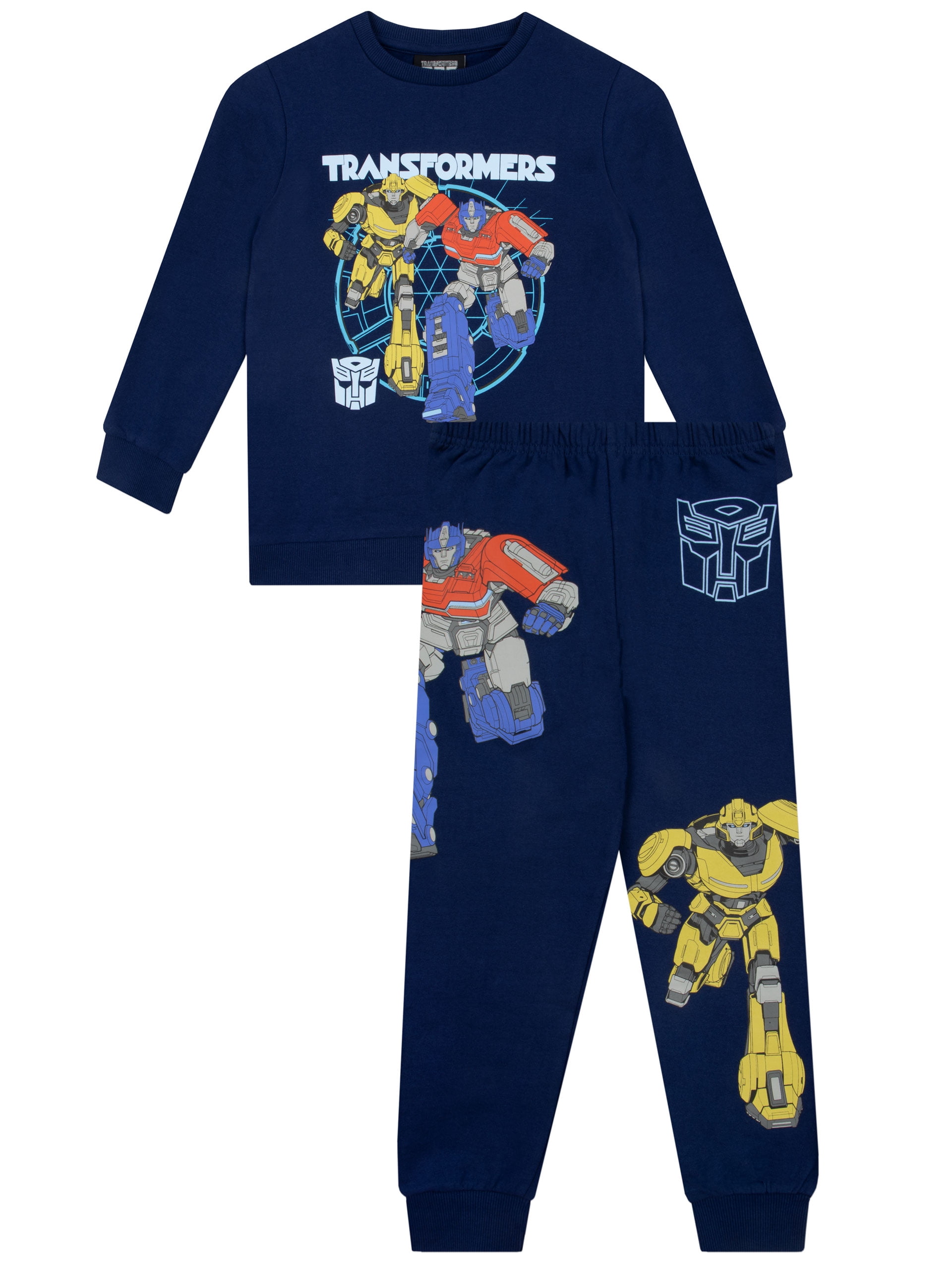 Transformers Boys Sweatshirt And Joggers Set Blue Sizes 4 - 10 ...