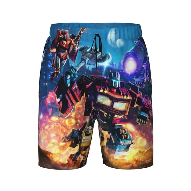 Transformers Boys Swim Trunks Quick Dry Board Shorts Bathing Suits ...
