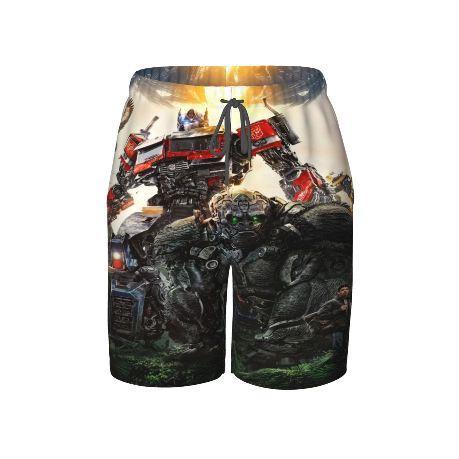 Transformers Boys Swim Trunks with Mesh Liner Bathing Suits Quick Dry ...