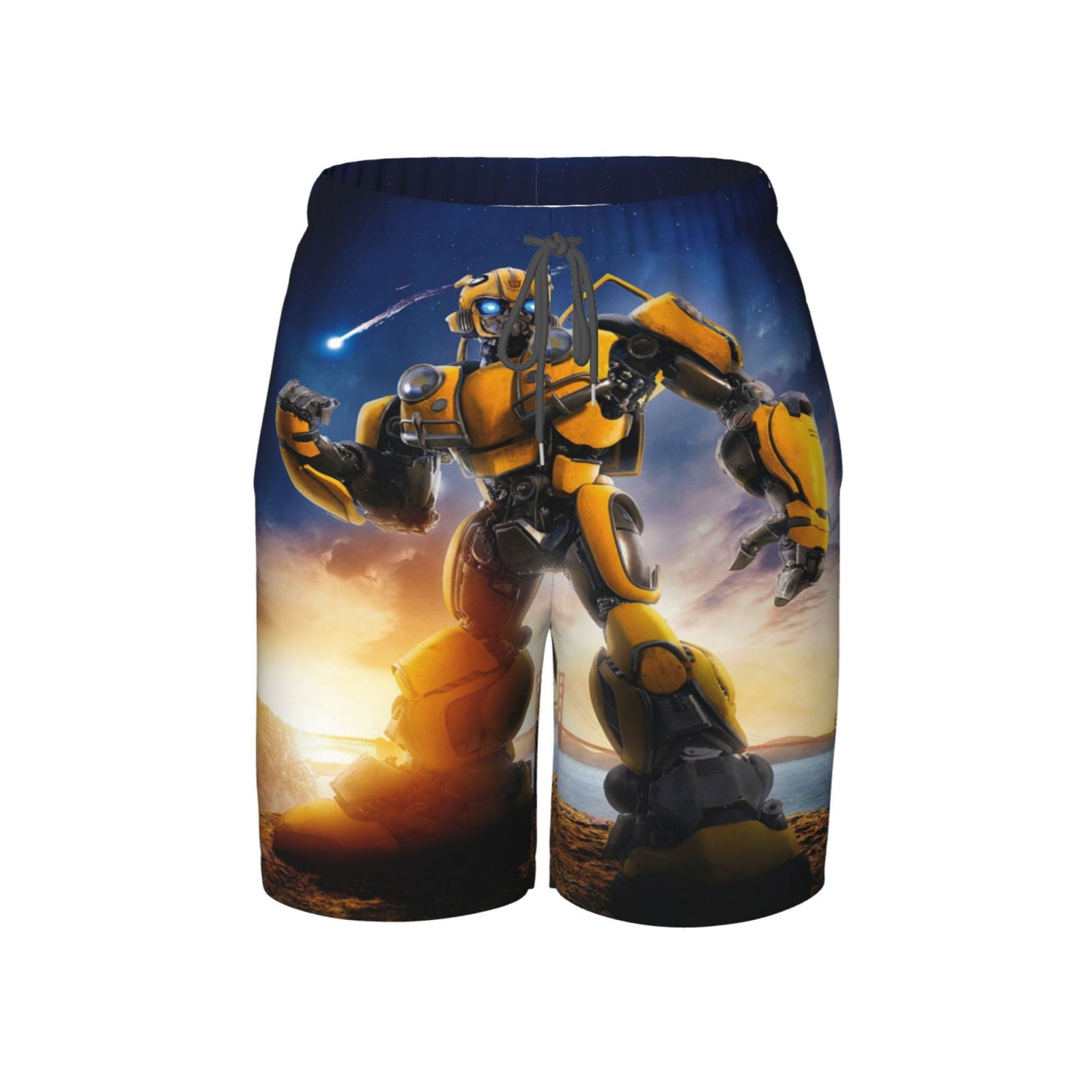Transformers Boys Swim Trunks with Mesh Liner Bathing Suits Quick Dry ...