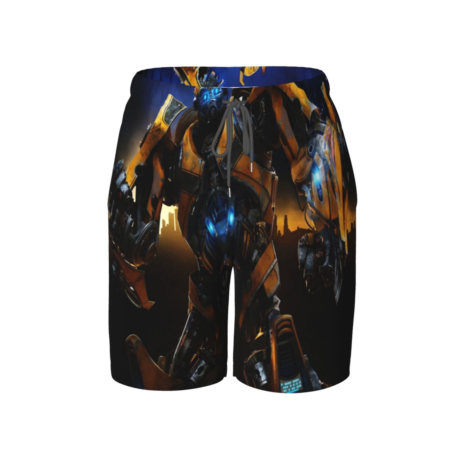 Transformers Boys Swim Trunks with Mesh Liner Bathing Suits Quick Dry ...