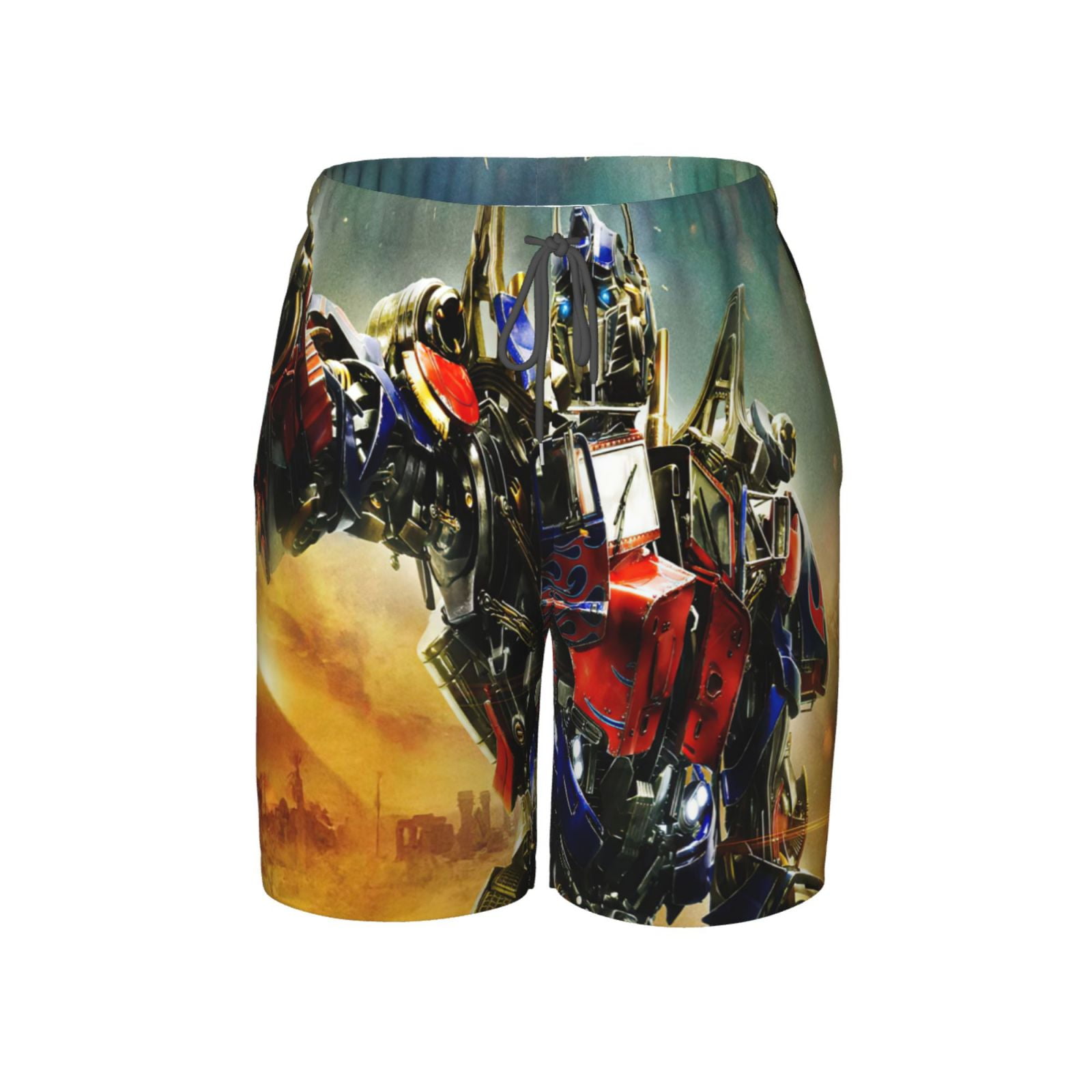 Transformers Boys Swim Trunks with Mesh Liner Bathing Suits Quick Dry ...