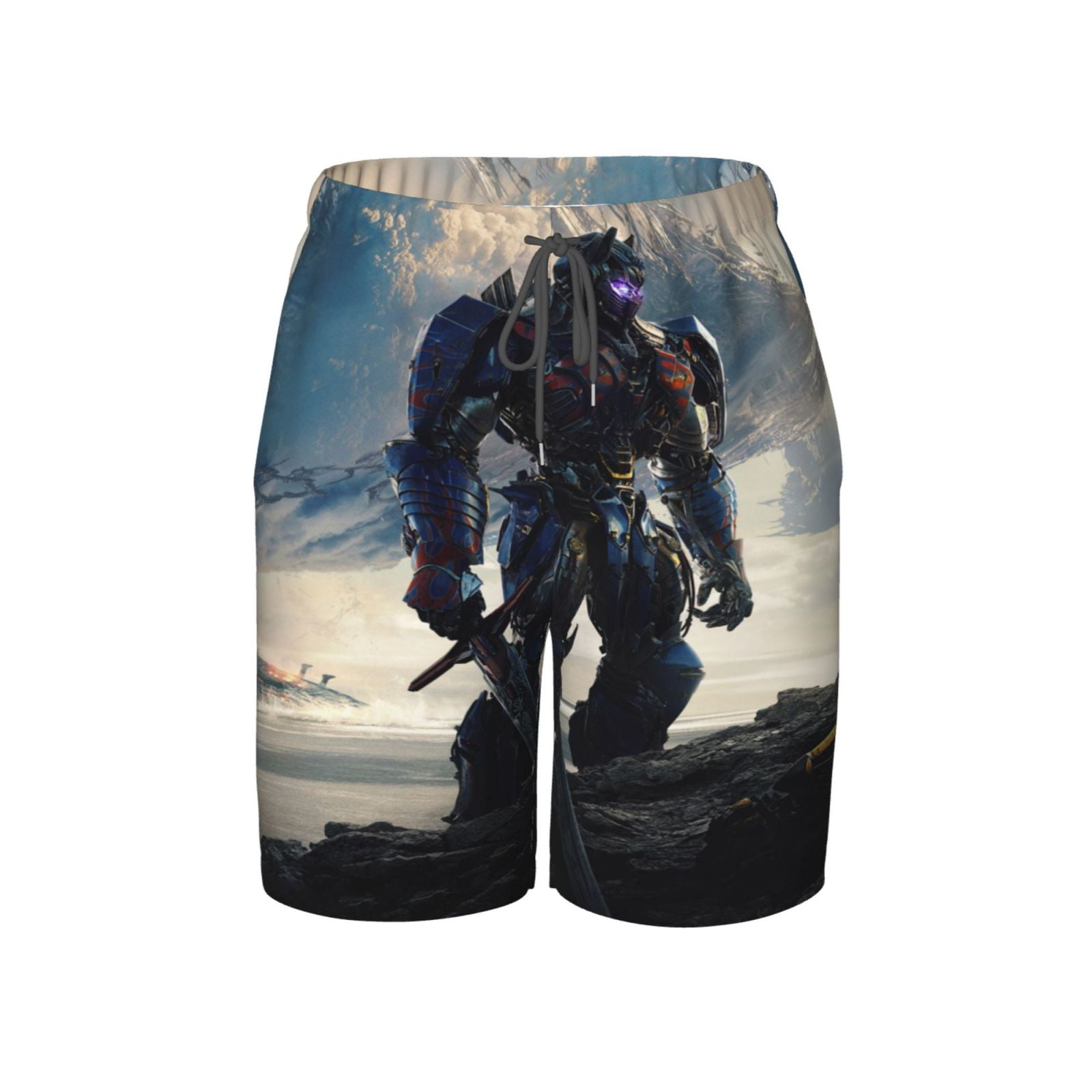 Transformers Boys Swim Trunks with Mesh Liner Bathing Suits Quick Dry ...