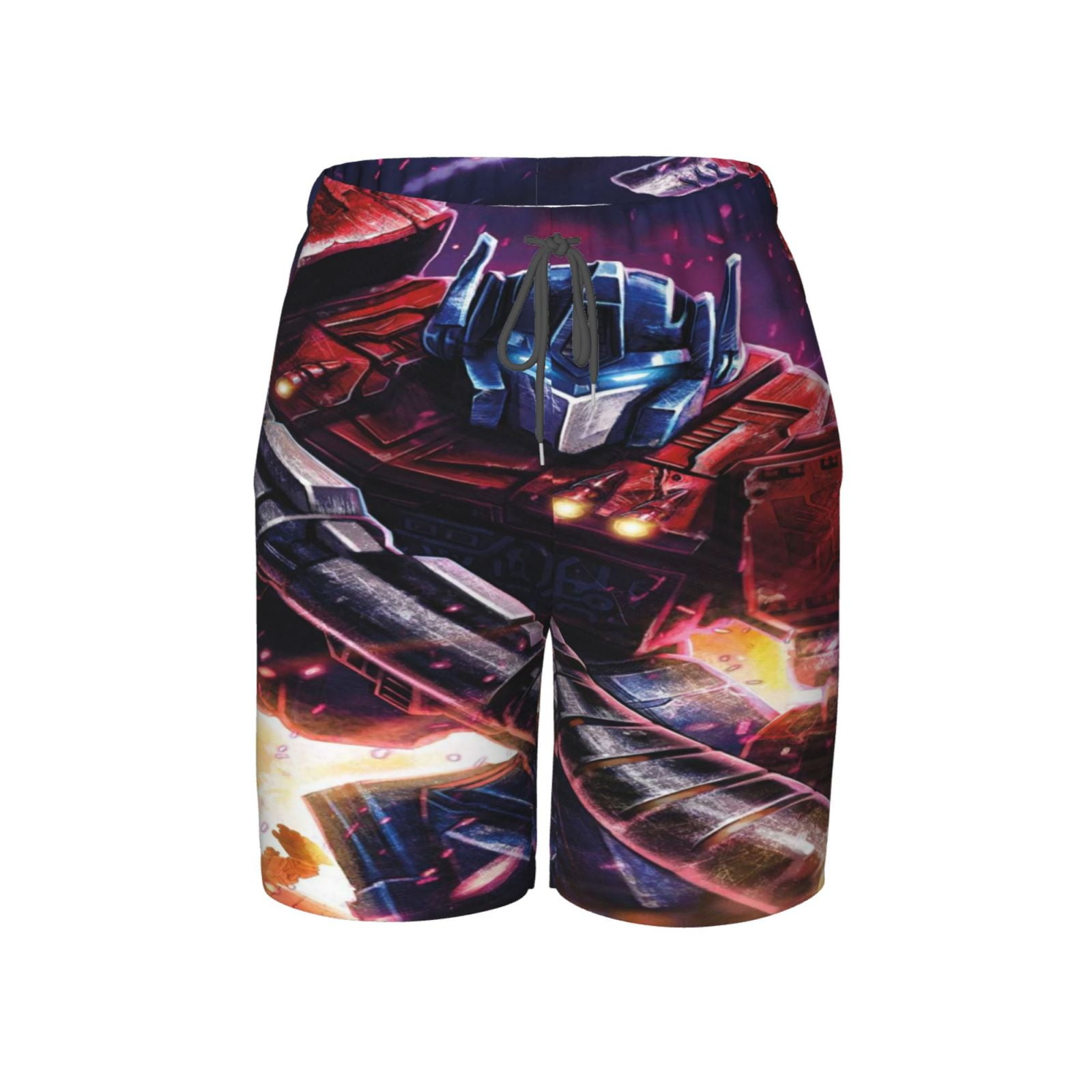 Transformers Boys Swim Trunks with Mesh Liner Bathing Suits Quick Dry ...