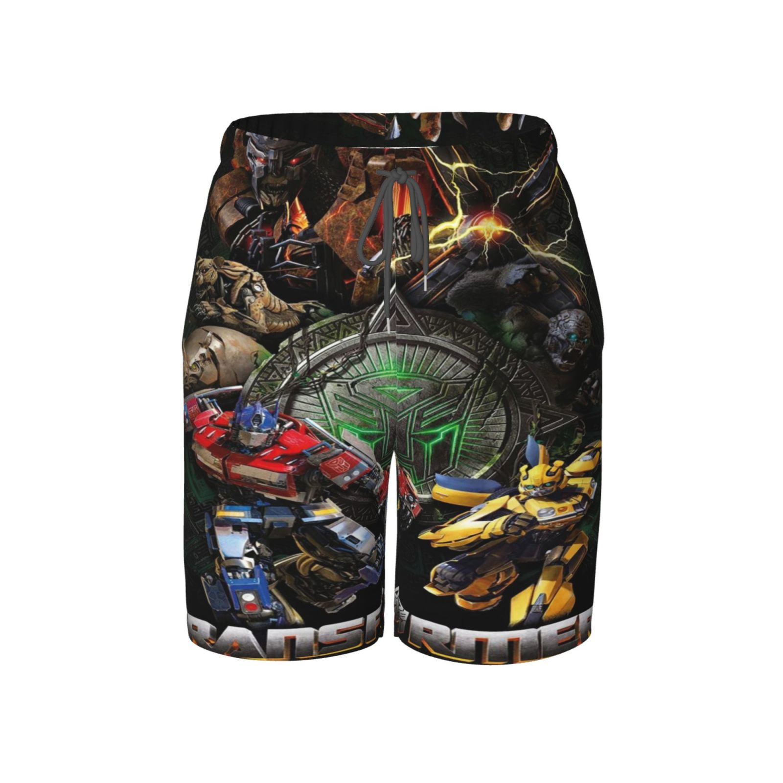 Transformers Boys Swim Trunks with Mesh Liner Bathing Suits Quick Dry ...