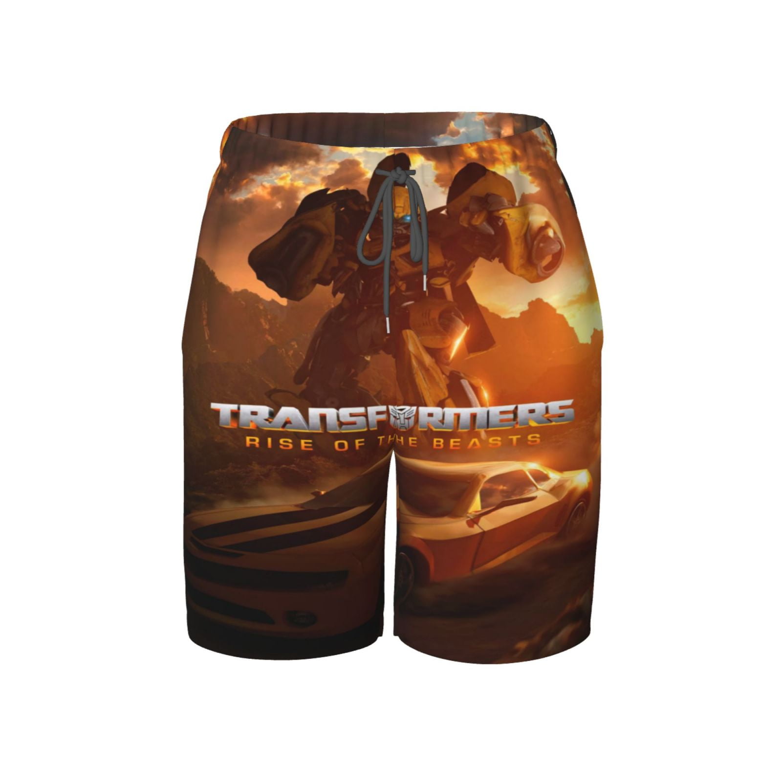 Transformers Boys Swim Trunks with Mesh Liner Bathing Suits Quick Dry ...