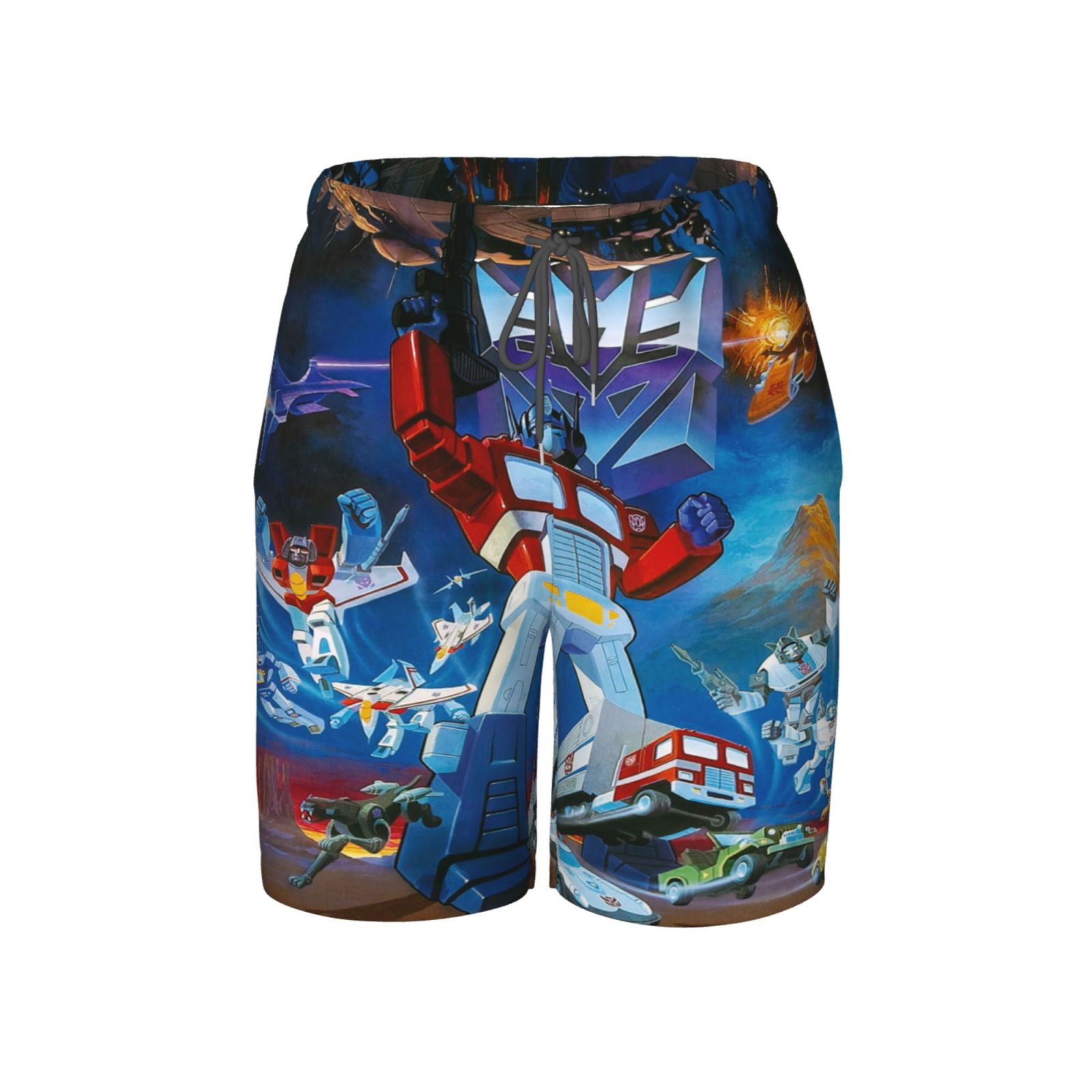 Transformers Boys Swim Trunks with Mesh Liner Bathing Suits Quick Dry ...
