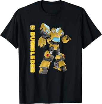 Transformers Bumblebee Autobots Epic Pose Portrait T-Shirt - Walmart.com