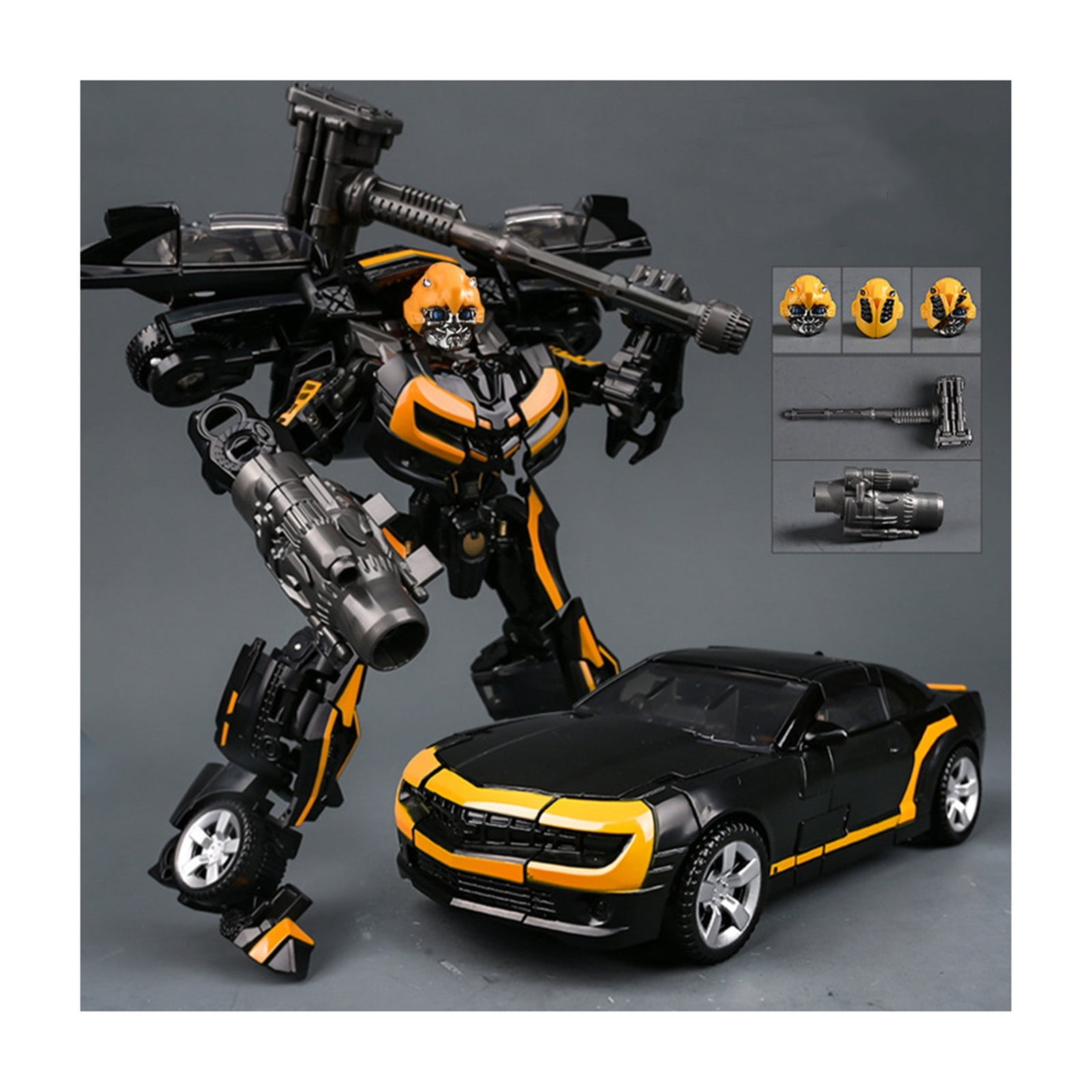 Transformers Bumblebee Camaro Transformable Miniature Car - Walmart.com