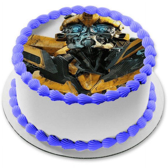 Transformer Bumblebee Cake Topper