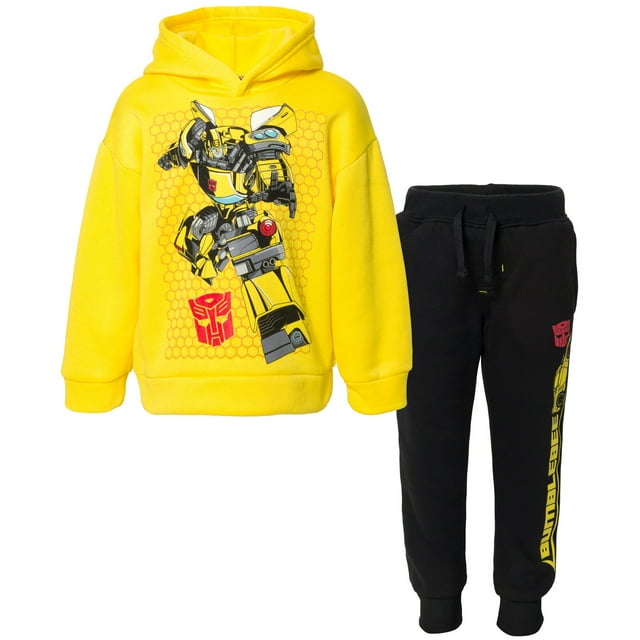 Transformers Bumblebee Hoodie & Pants Set: Toddler to Big Kid Apparel ...