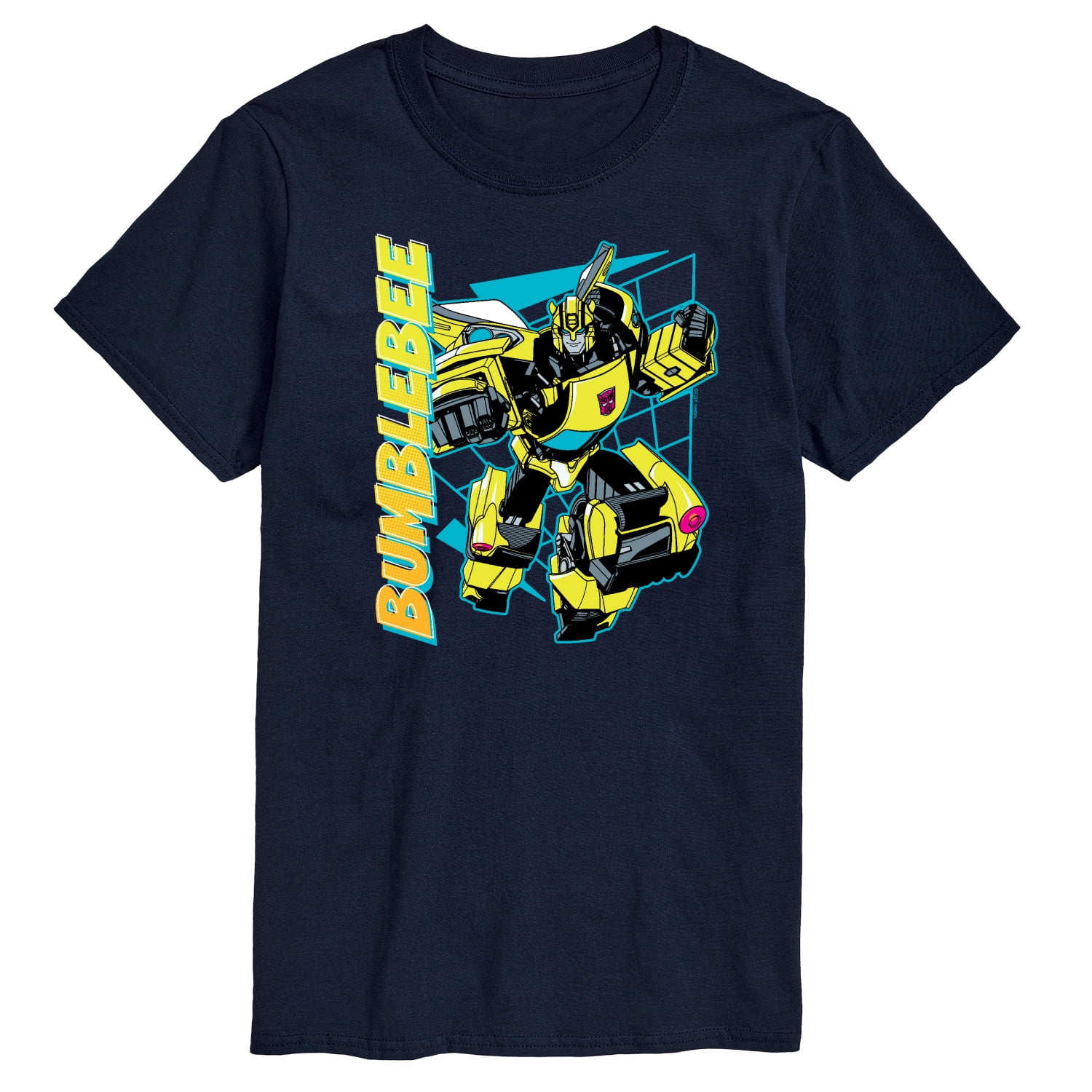 Transformers - Bumblebee Halftone - Adult Short Sleeve Tee - Walmart.com