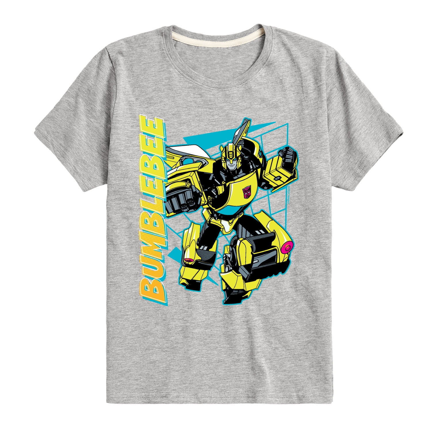 Transformers - Bumblebee Halftone - Kids Toddler And Youth Short Sleeve ...