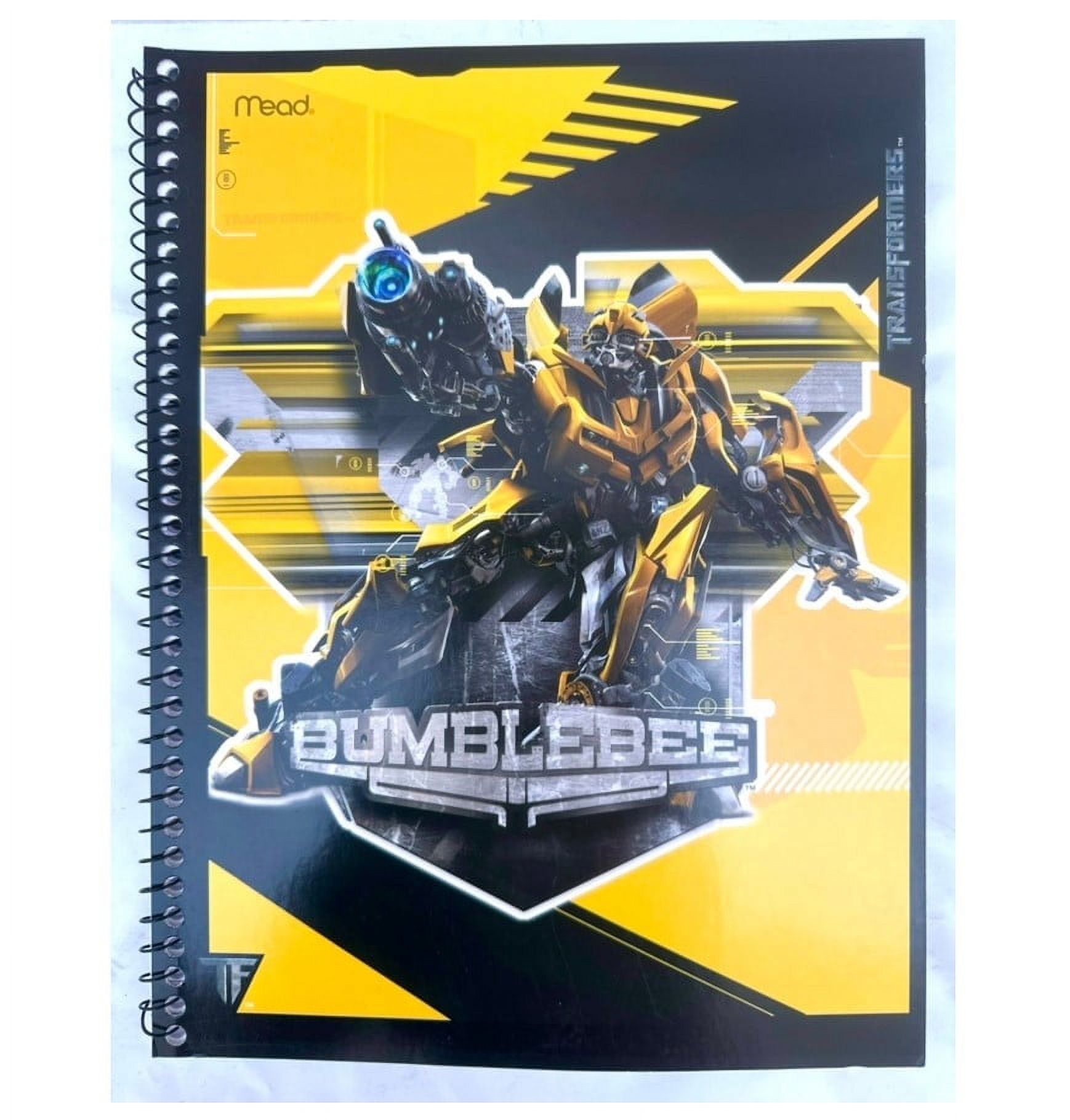 Transformers Bumblebee Spiral Notebook - Walmart.com