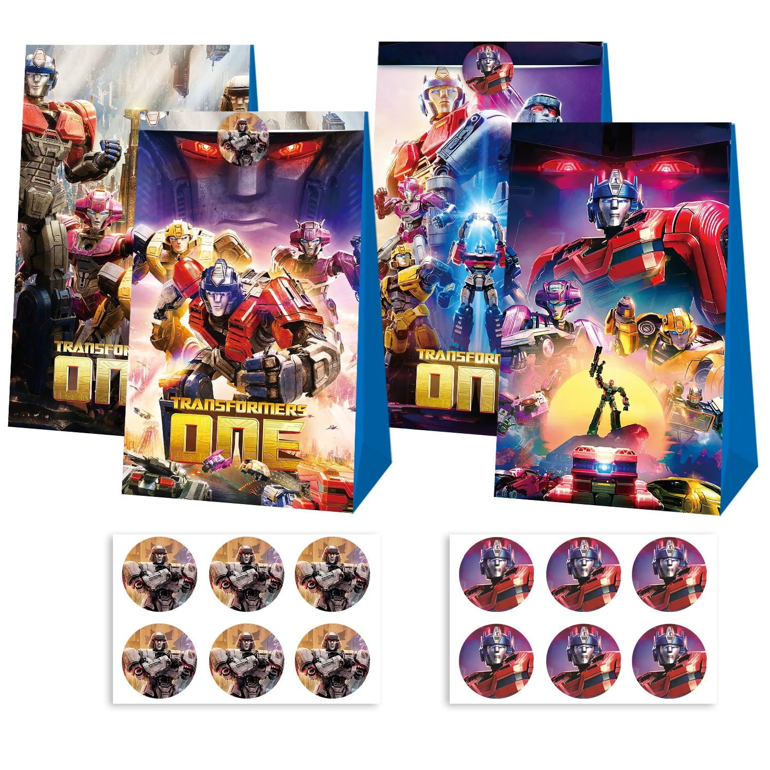 Transformers Candy Bags 12PCS Party Favor Gift Bags Birthday Party ...