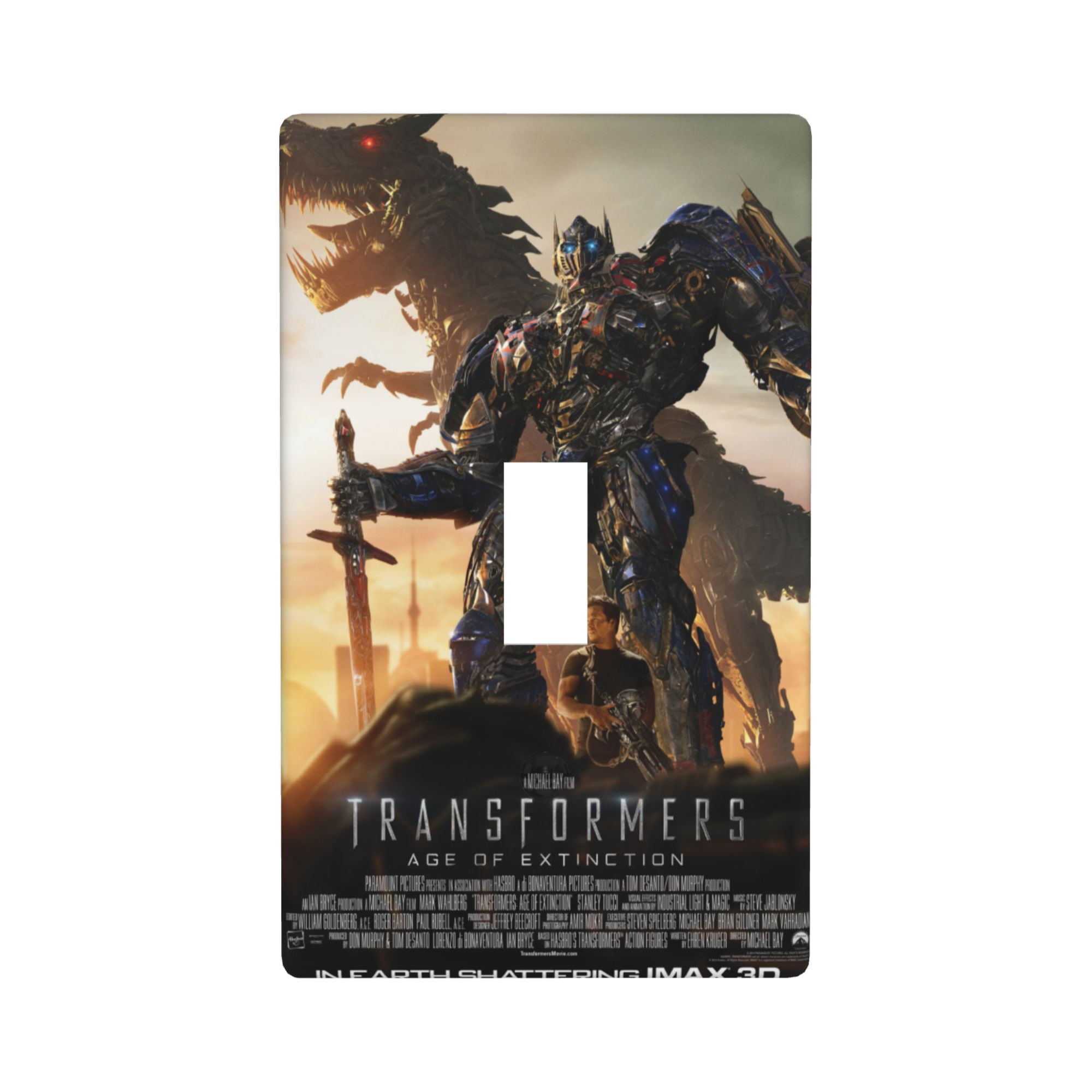 Transformers Cartoon-Inspired Toggle Switch Decorative Wall Plate: The ...