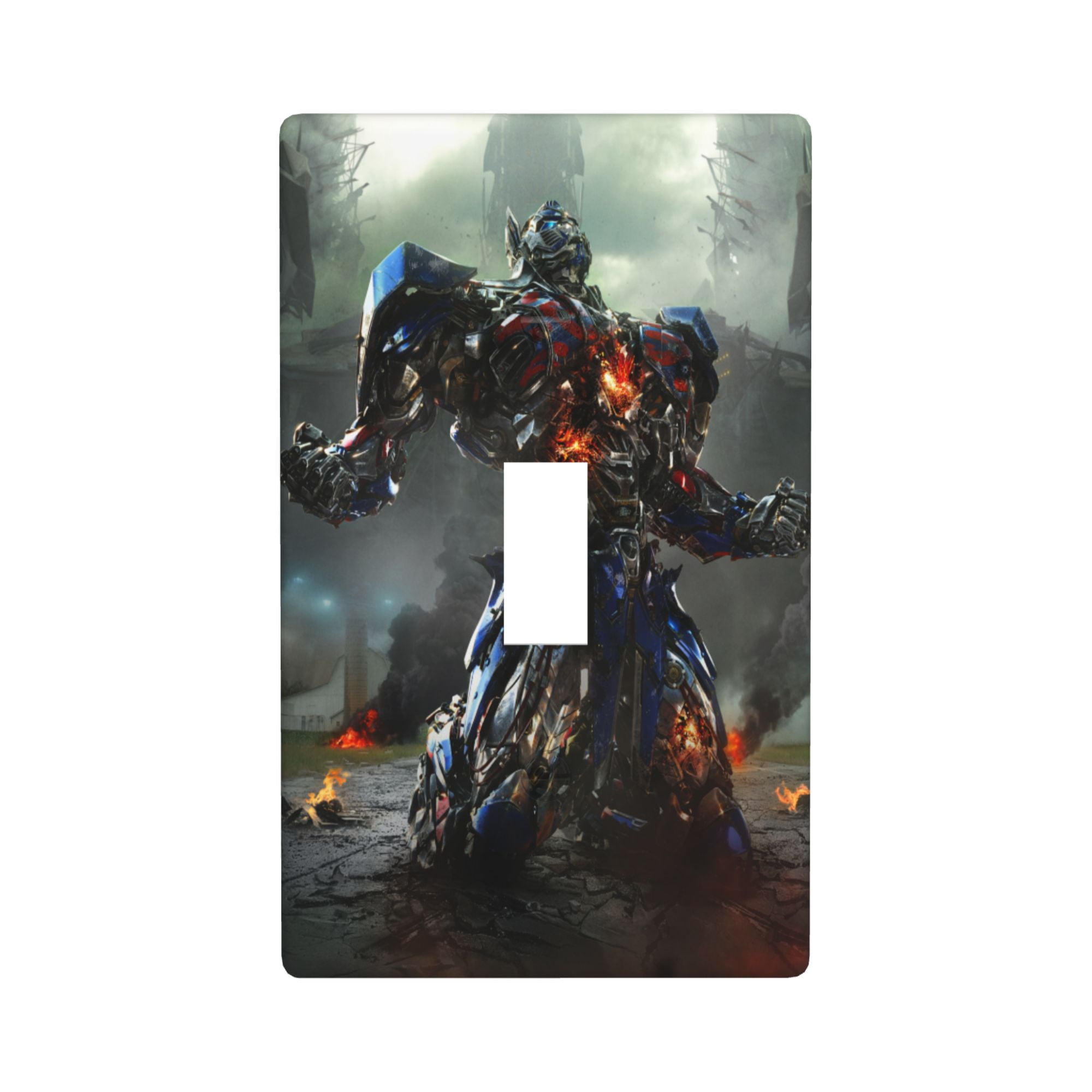 Transformers Cartoon-Inspired Toggle Switch Decorative Wall Plate: The ...