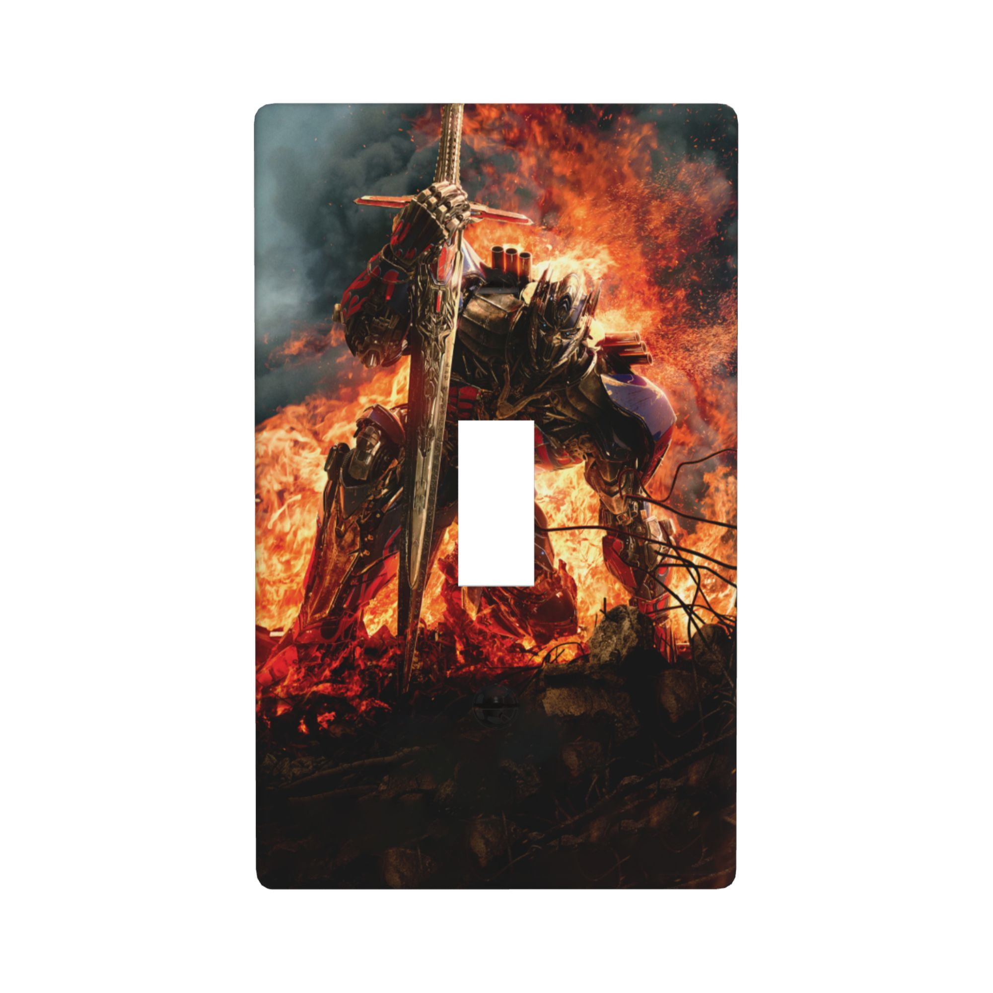 Transformers Cartoon-Inspired Toggle Switch Decorative Wall Plate: The ...