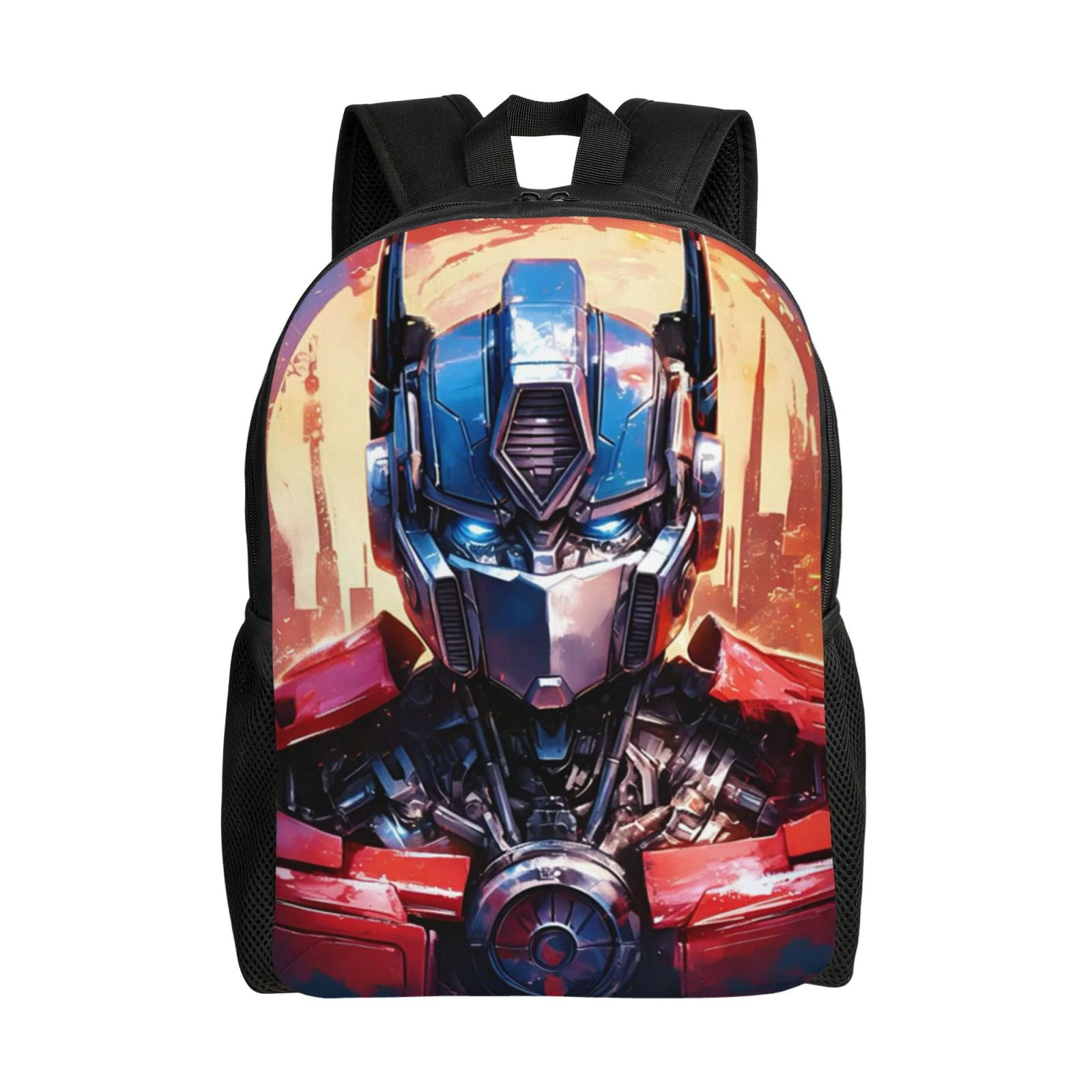 Transformers Casual Daypack Rucksack Trendy Printed Backpack Knapsack ...