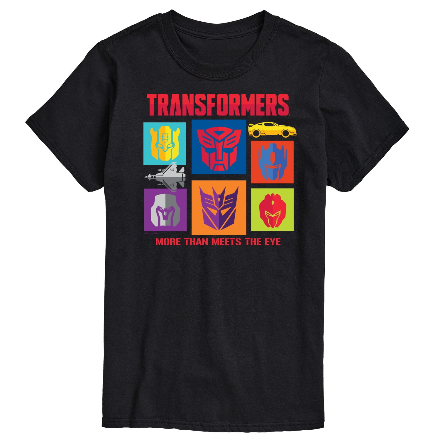 Transformers - Character Grid - Adult Short Sleeve Tee - Walmart.com