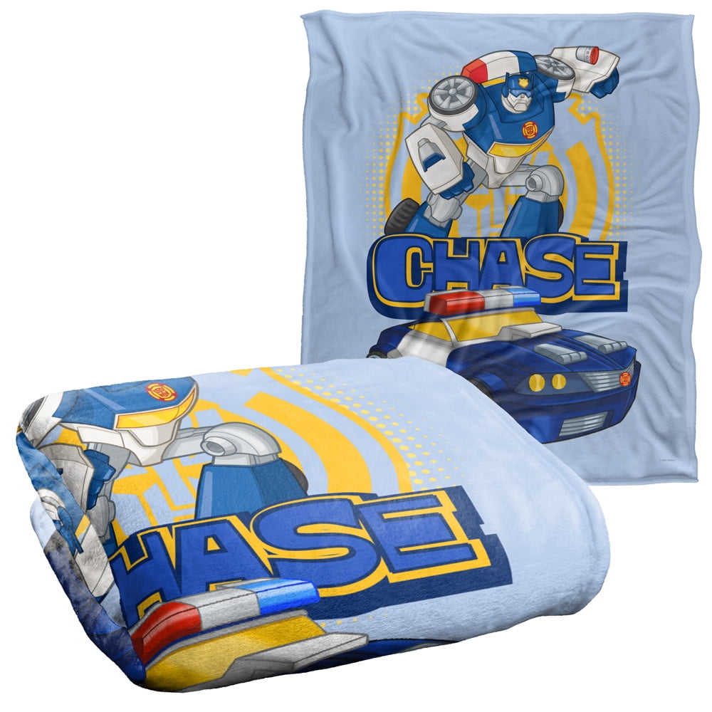 Transformers Chase Silky Touch Super Soft Throw Blanket 50' x 60 ...