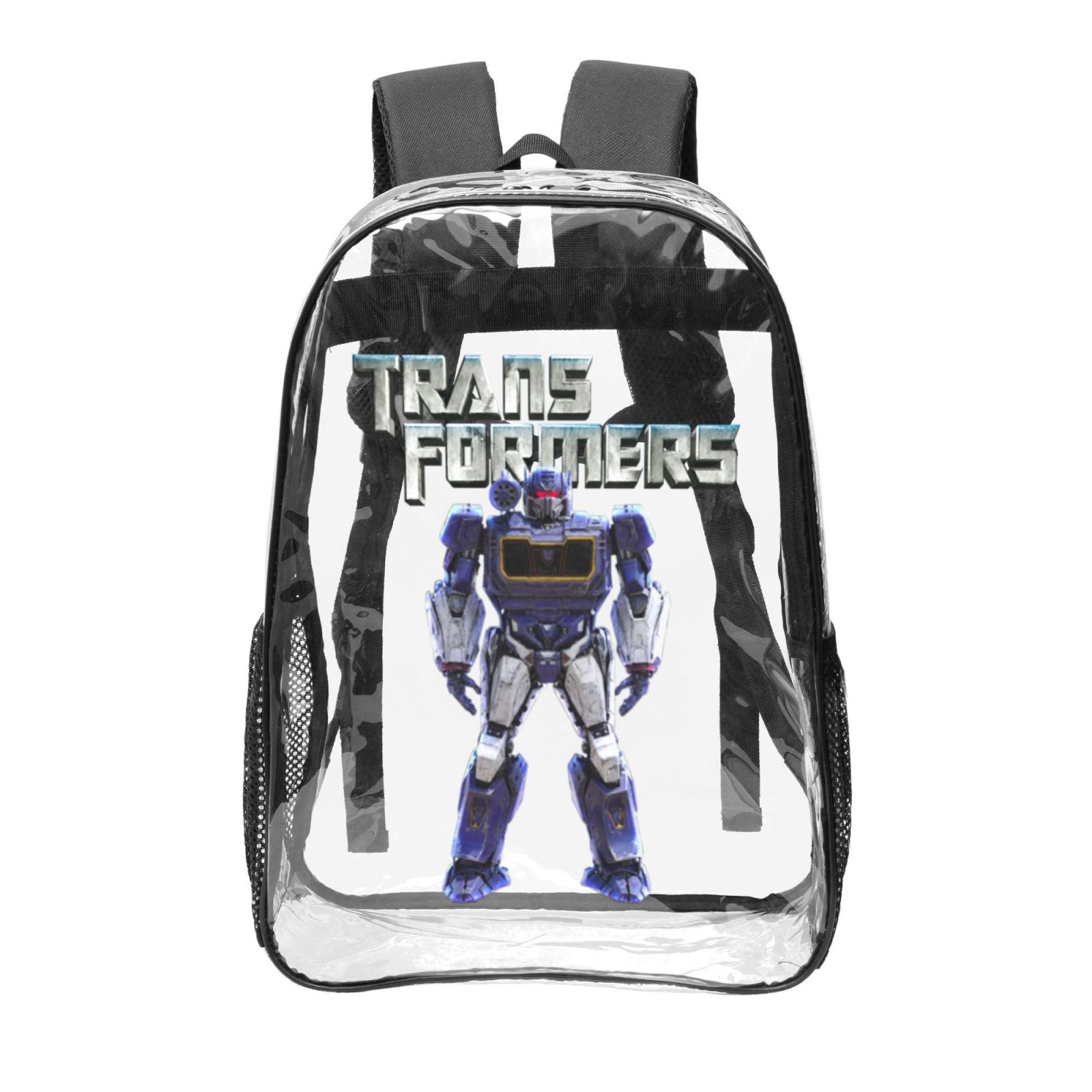 Transformers Clear Backpack Clear Bag PVC Transparent Backpack See ...