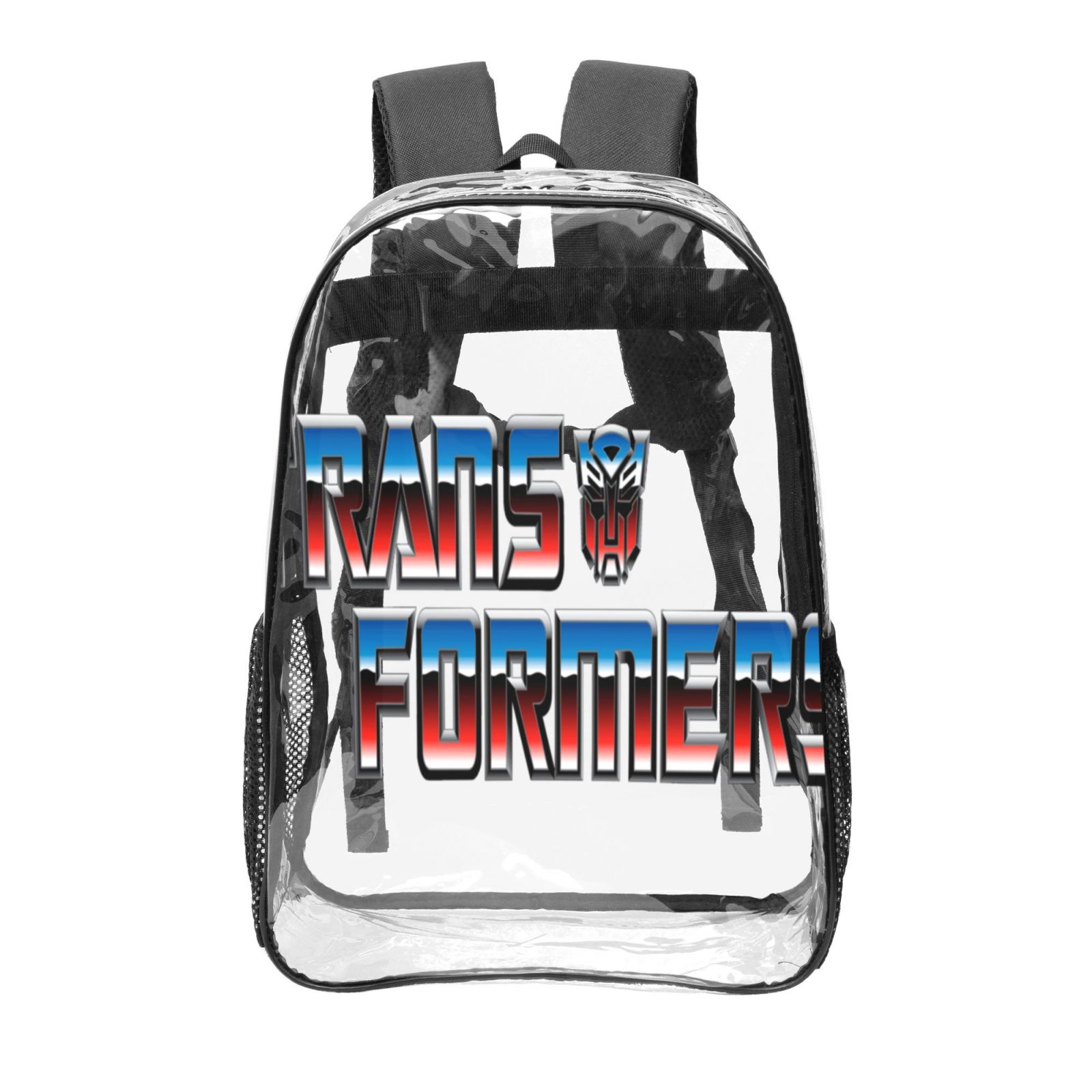 Transformers Clear Backpack Clear Bag PVC Transparent Backpack See ...
