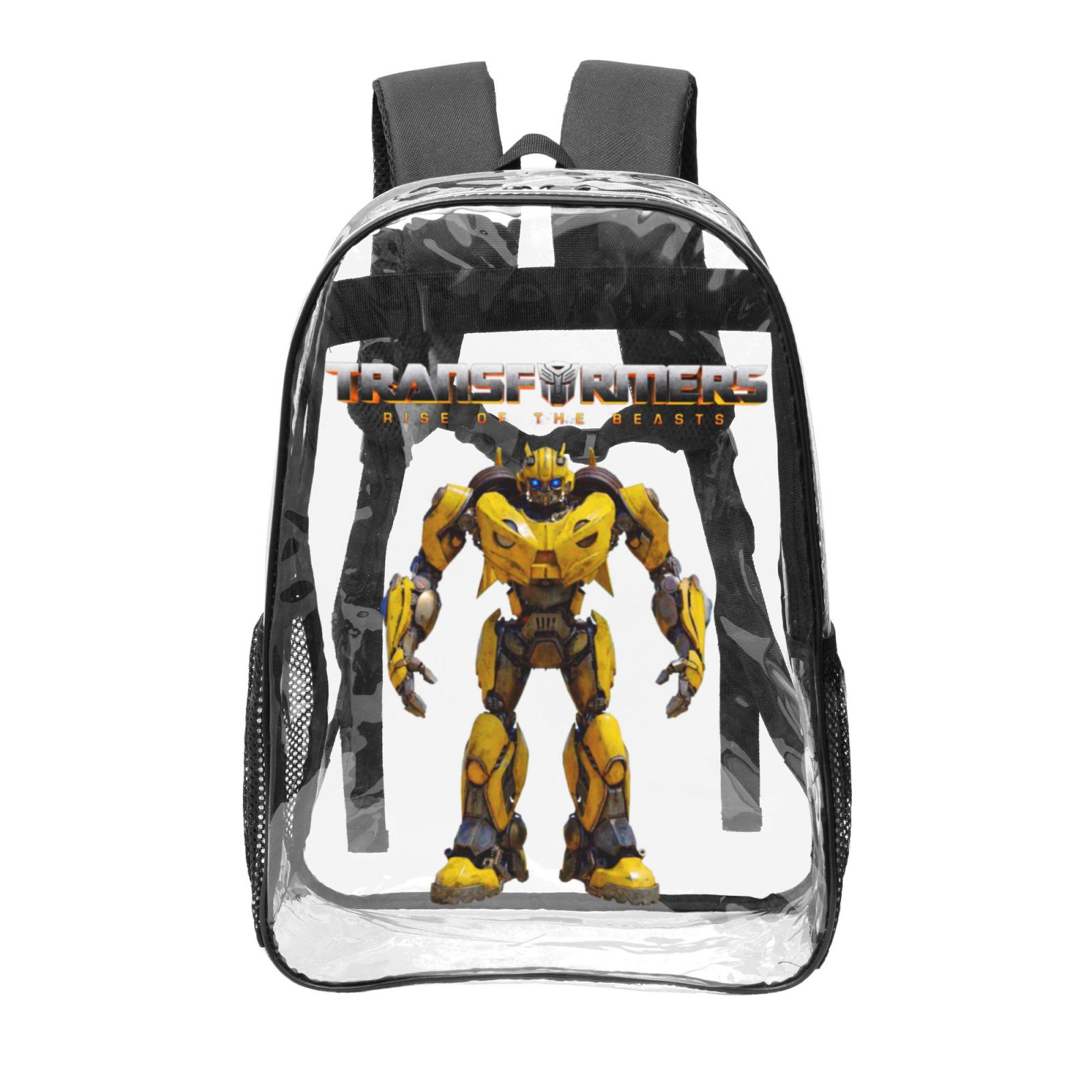 Transformers Clear Backpac Clear Bag PVC Transparent Backpac See ...