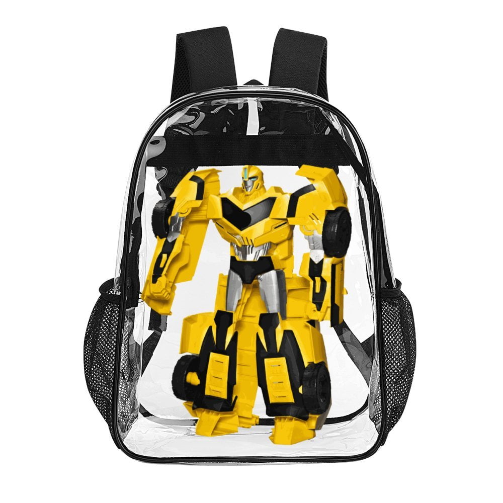 Transformers Clear Backpack Heavy Duty Transparent Backpack Large Clear ...