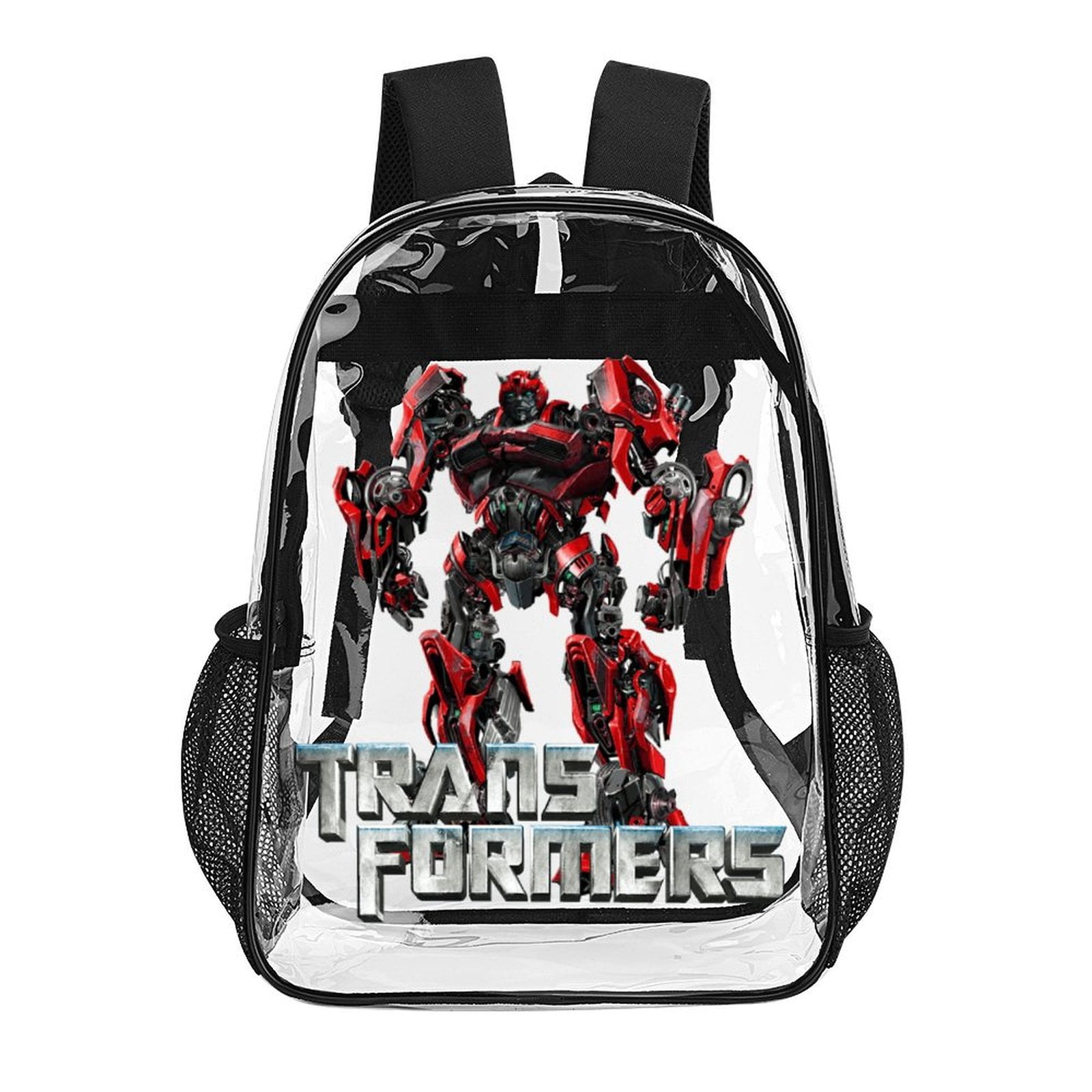 Transformers Clear Backpack Heavy Duty Transparent Backpack See Through ...