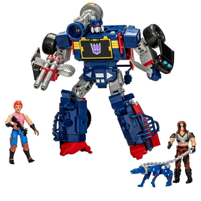 Transformers x G.I. Joe Retro Soundwave Dreadnok Thunder Machine with ...