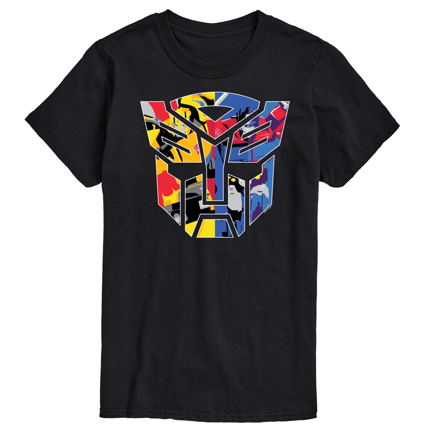 Transformers - Color Block Logo - Adult Short Sleeve Tee - Walmart.com